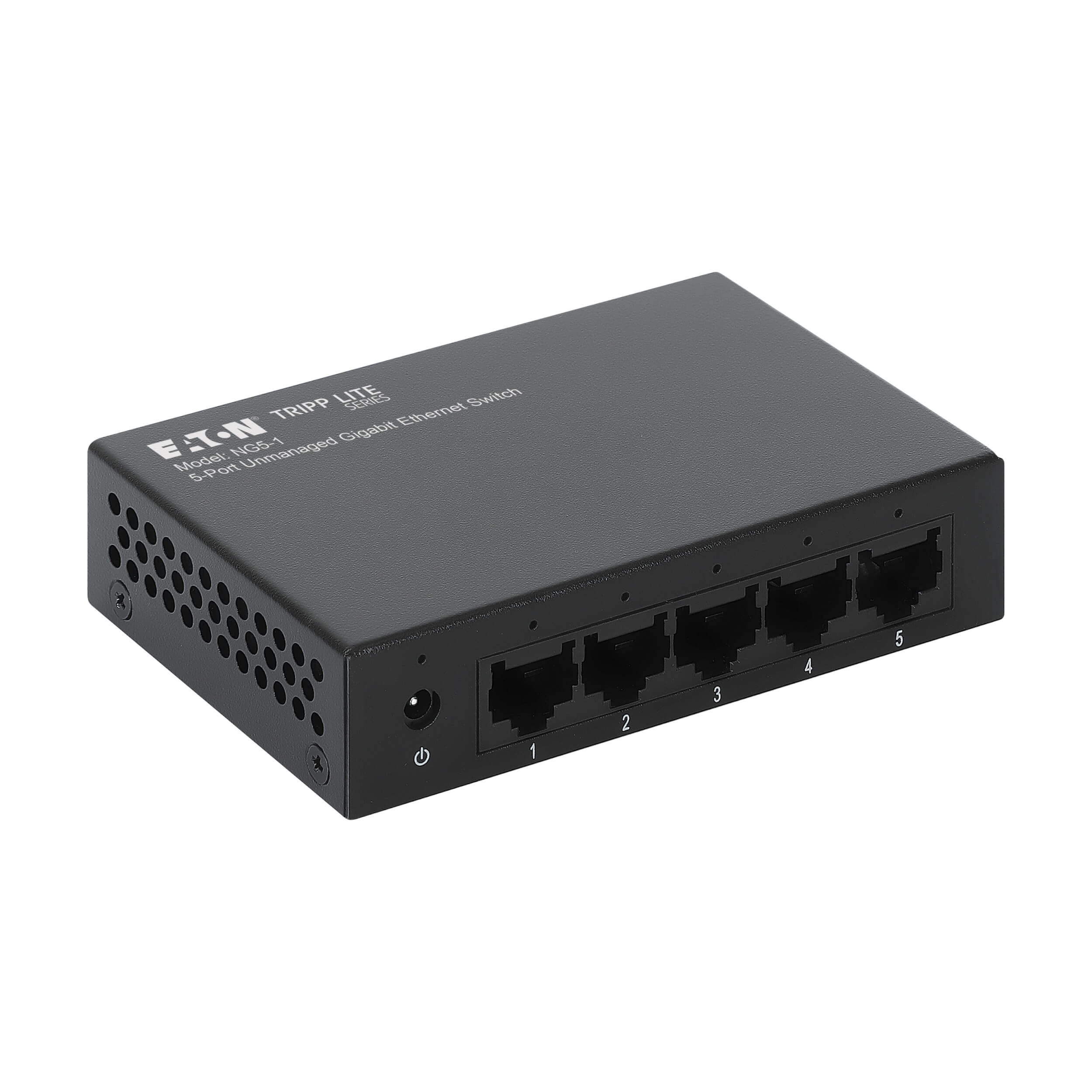 5-Port Unmanaged Desktop Ethernet Switch, Metal Housing | Eaton