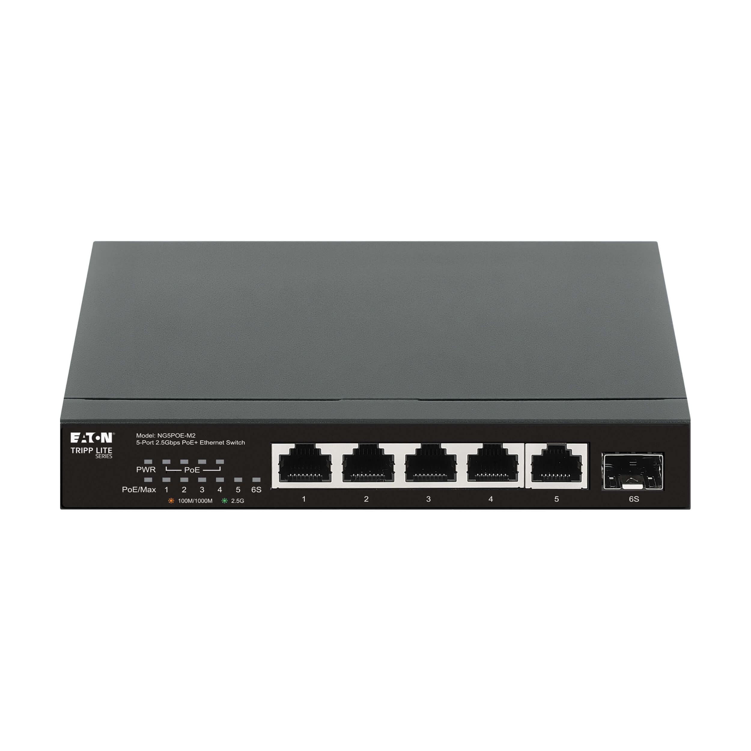 5-Port Unmanaged Desktop Ethernet Switch, PoE+, 70W, Metal Housing | Eaton