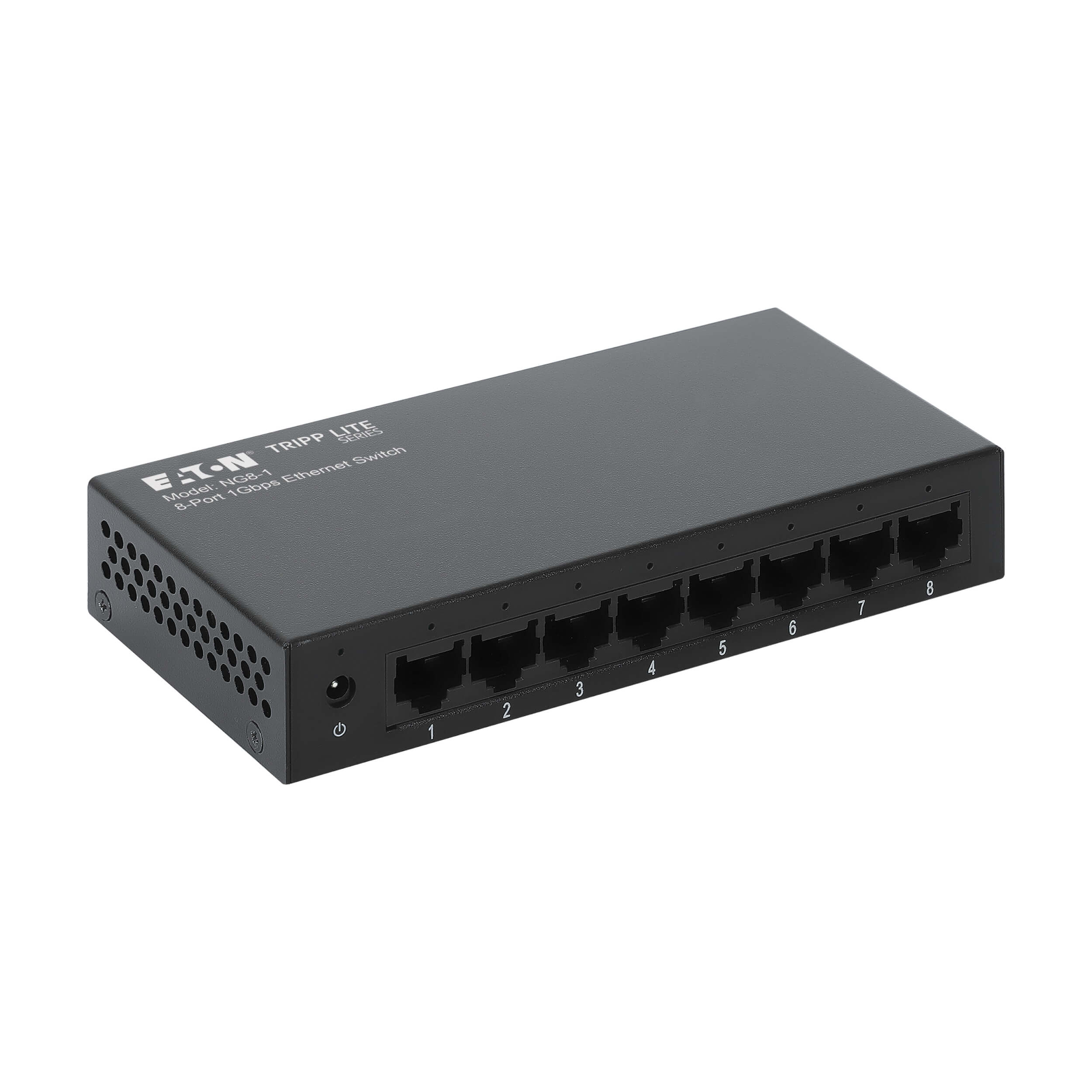 8-Port Unmanaged Desktop Ethernet Switch, Metal Housing | Eaton