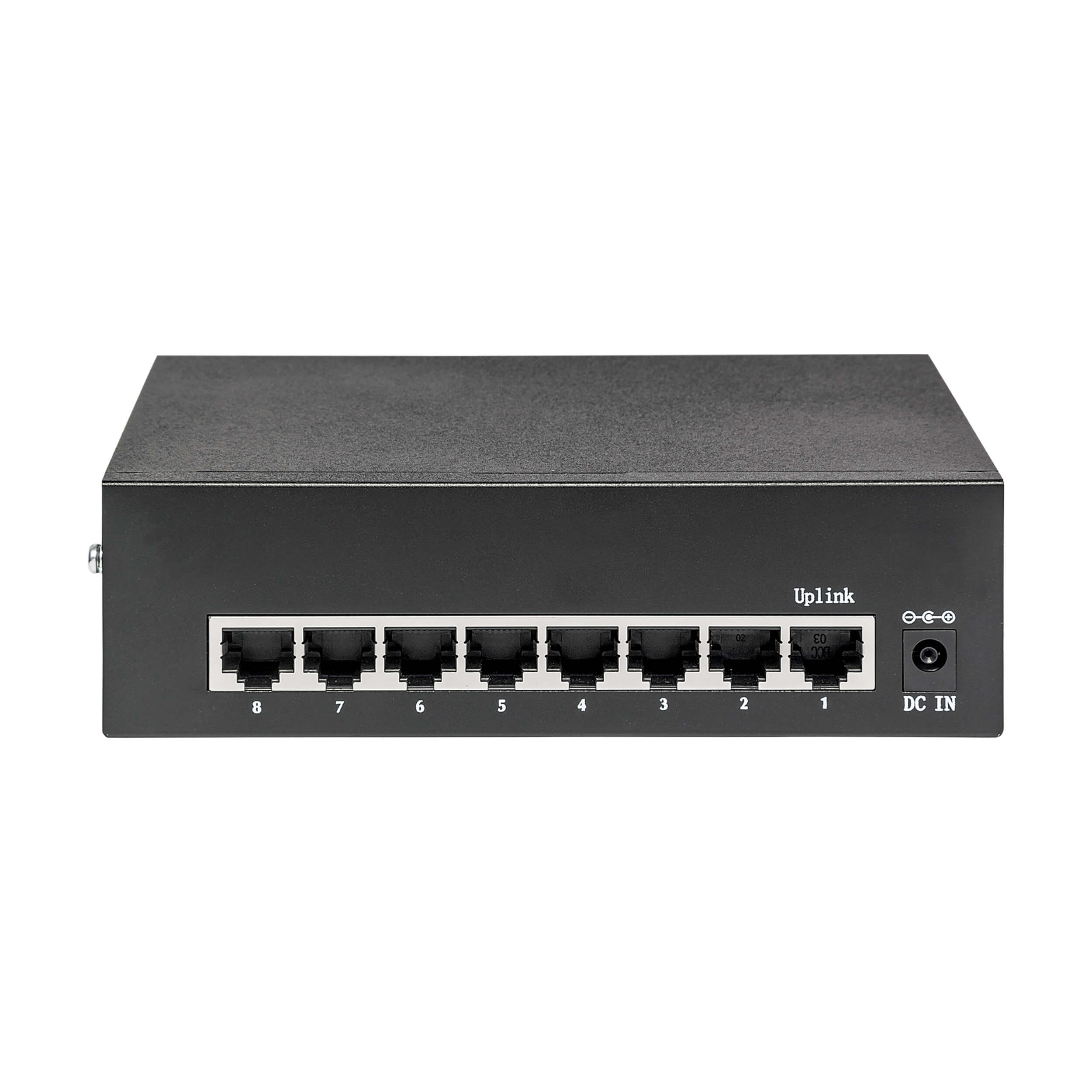 8-Port Unmanaged Desktop Ethernet Switch, PoE+, 60W, Metal Housing | Eaton