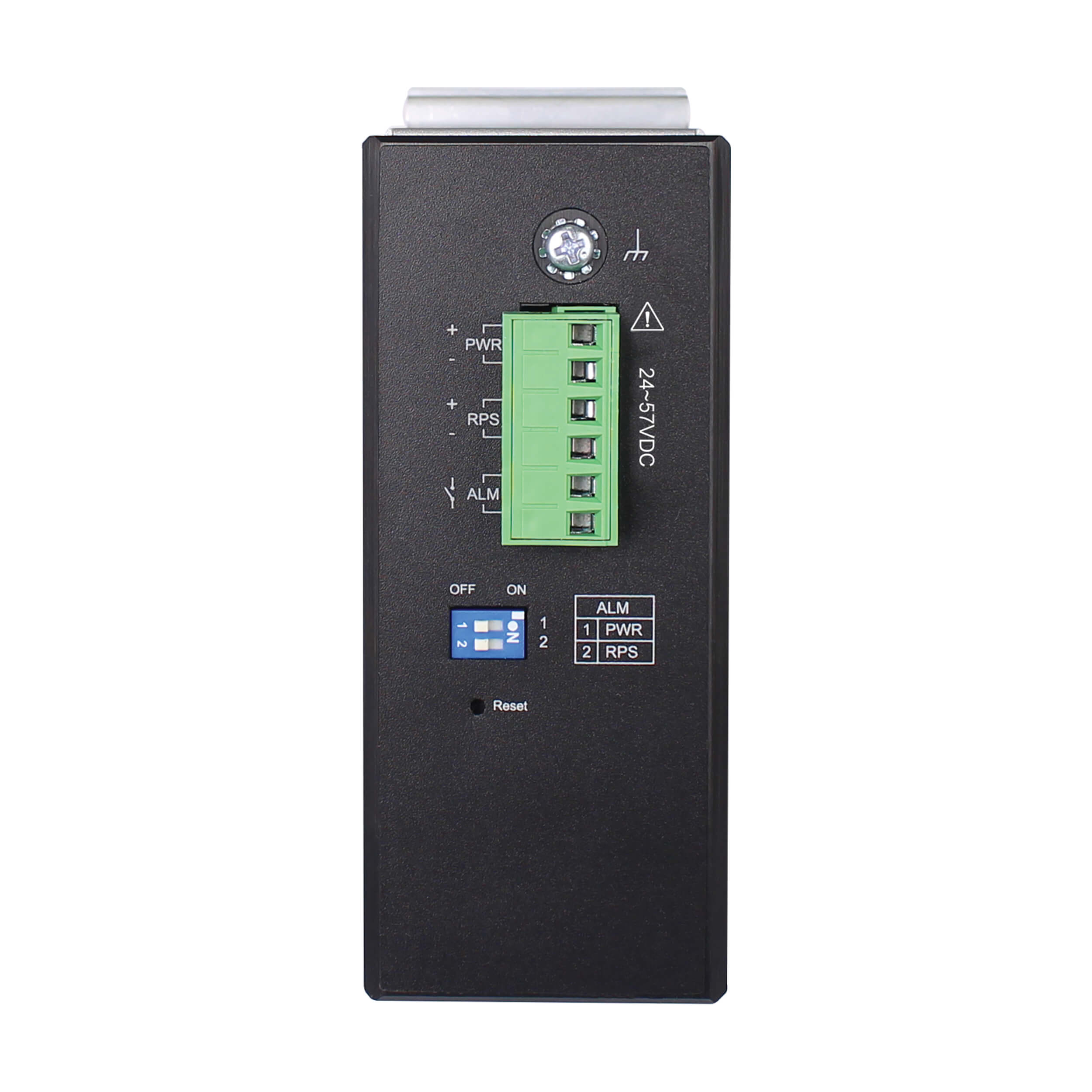 8-Port Managed Industrial Gigabit Ethernet Switch, PoE+, DIN | Eaton