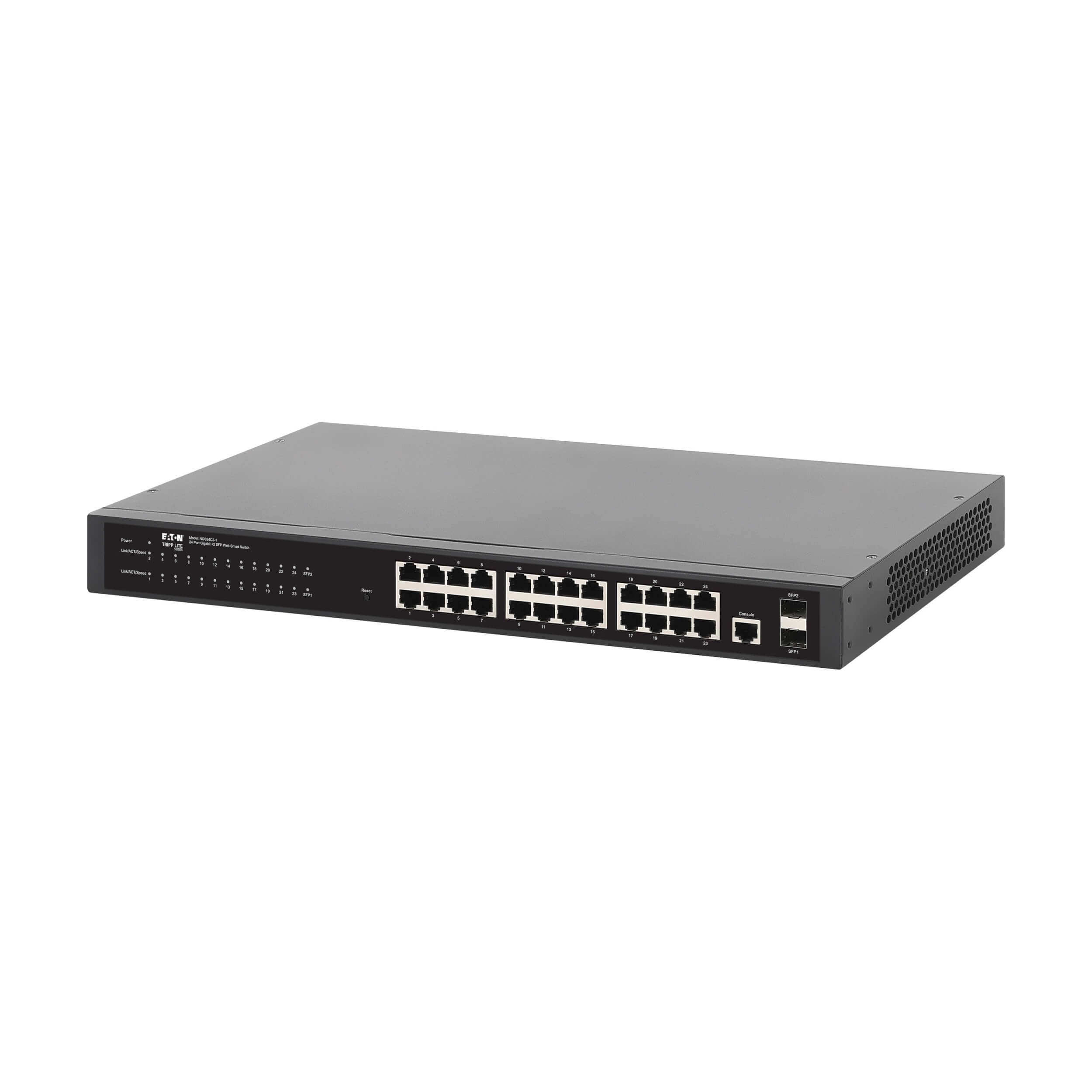 24-Port Managed Gigabit Ethernet Switch, Layer 2, Rack, Desktop | Eaton