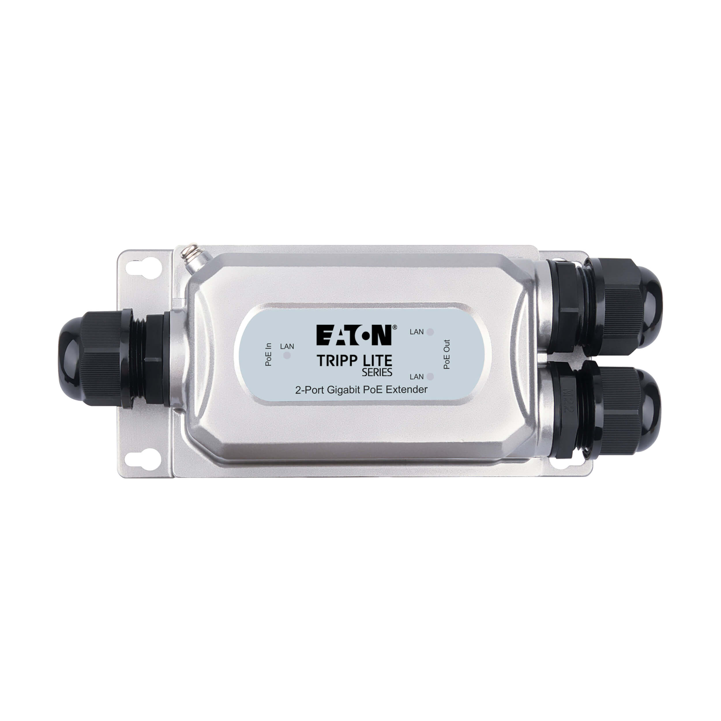 2-Port Gigabit Waterproof, Vandal-Proof PoE Extender, 95W, 100M | Eaton