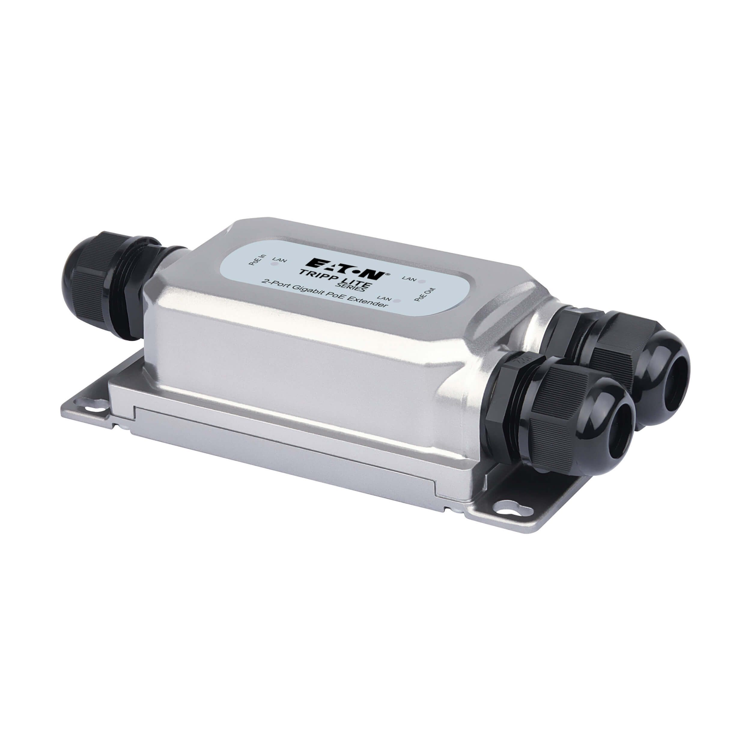 2-Port Gigabit Waterproof, Vandal-Proof PoE Extender, 95W, 100M | Eaton