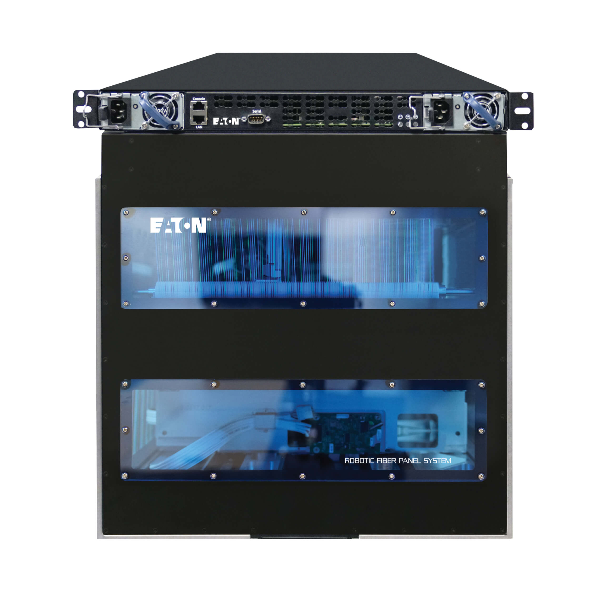 Eaton Robotic Fiber Patch Panel System, LC Duplex, Multimode | Eaton