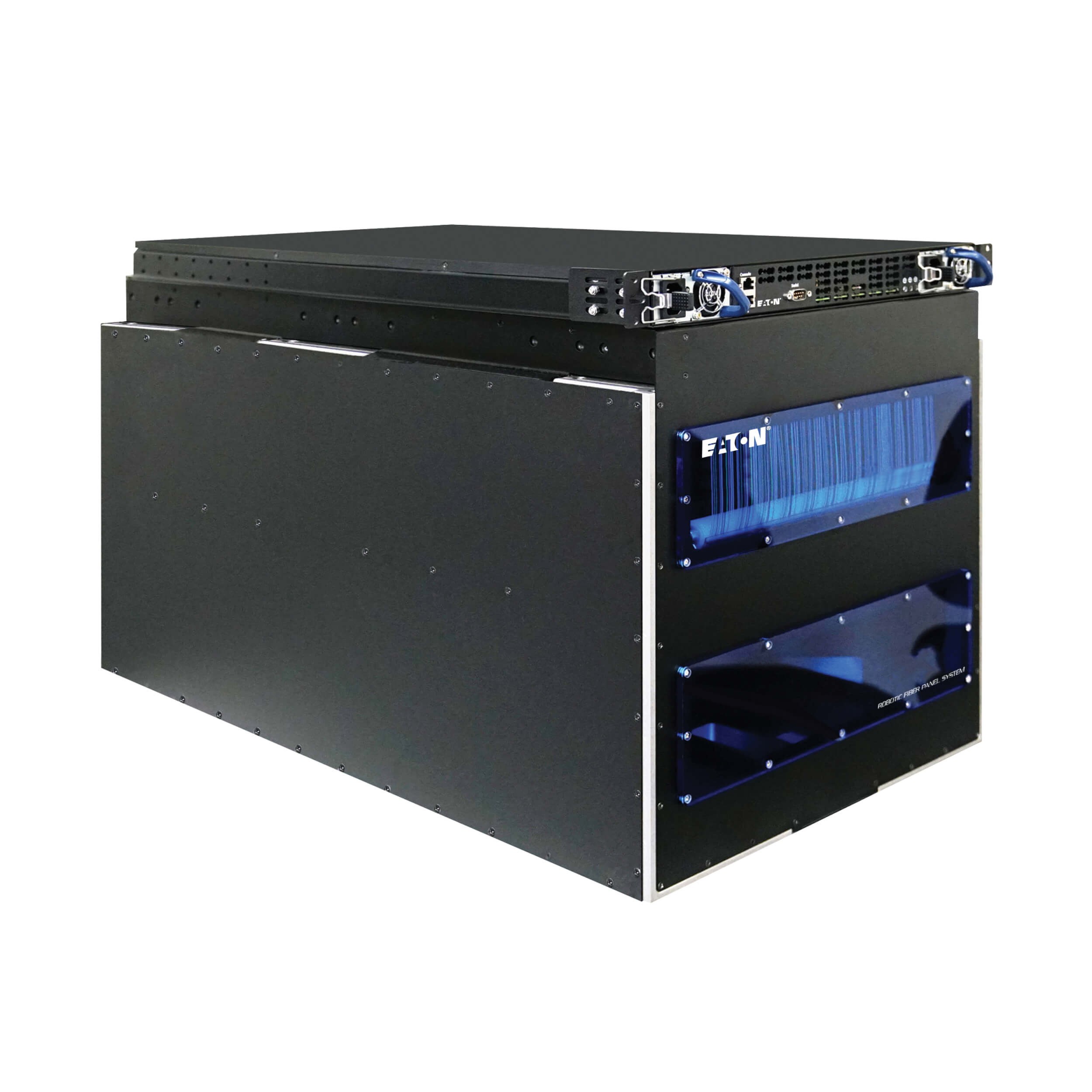 Eaton Robotic Fiber Patch Panel System, LC Duplex, Multimode | Eaton