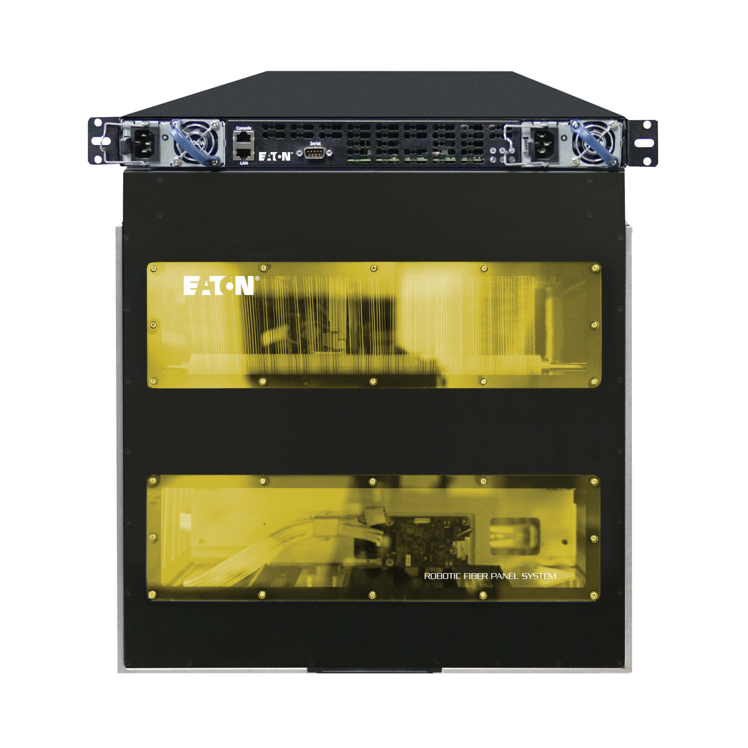 Eaton Robotic Fiber Patch Panel System, LC Duplex, Singlemode | Eaton
