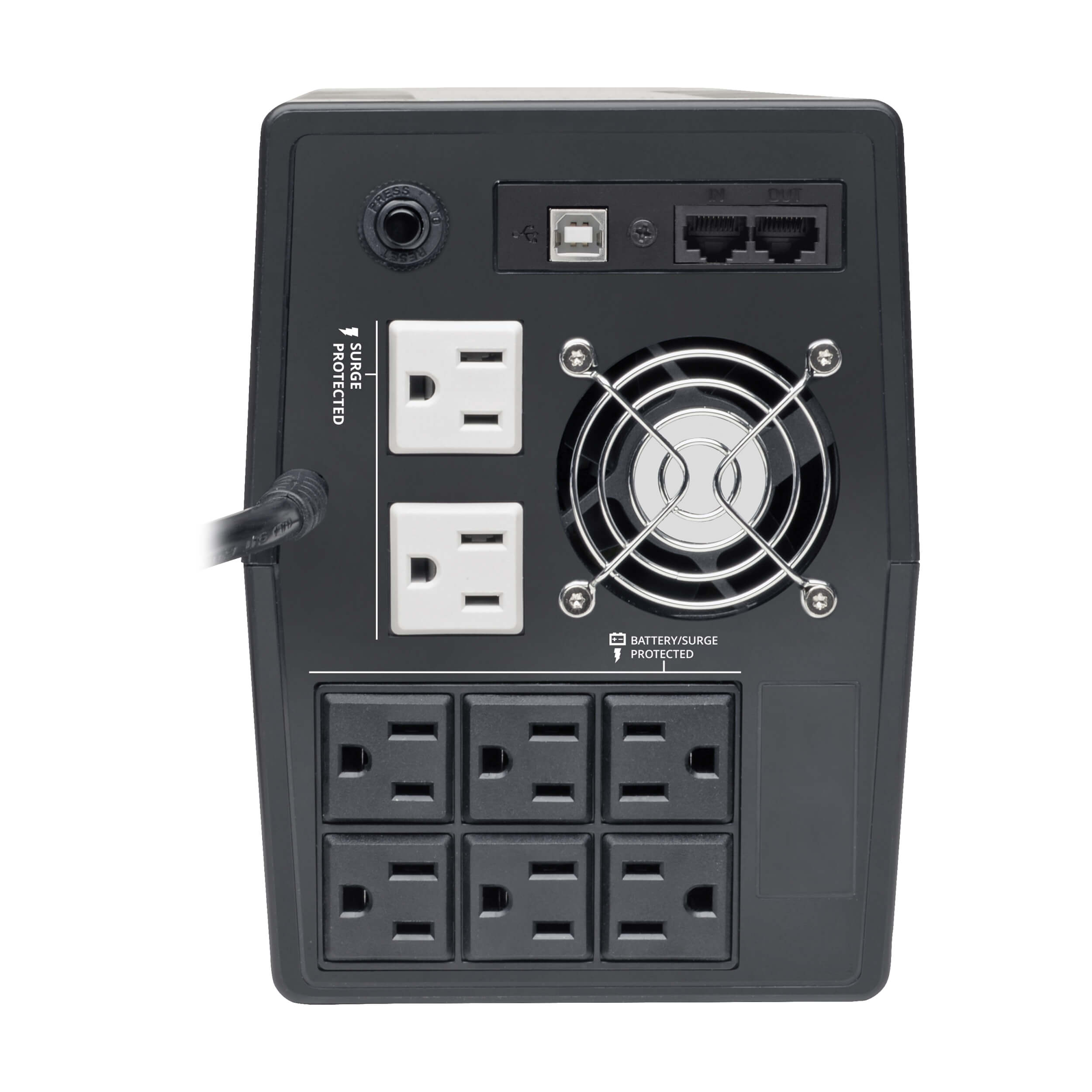 Line-Interactive UPS System, 1000VA 560W, AVR, 120V, USB, LCD | Eaton