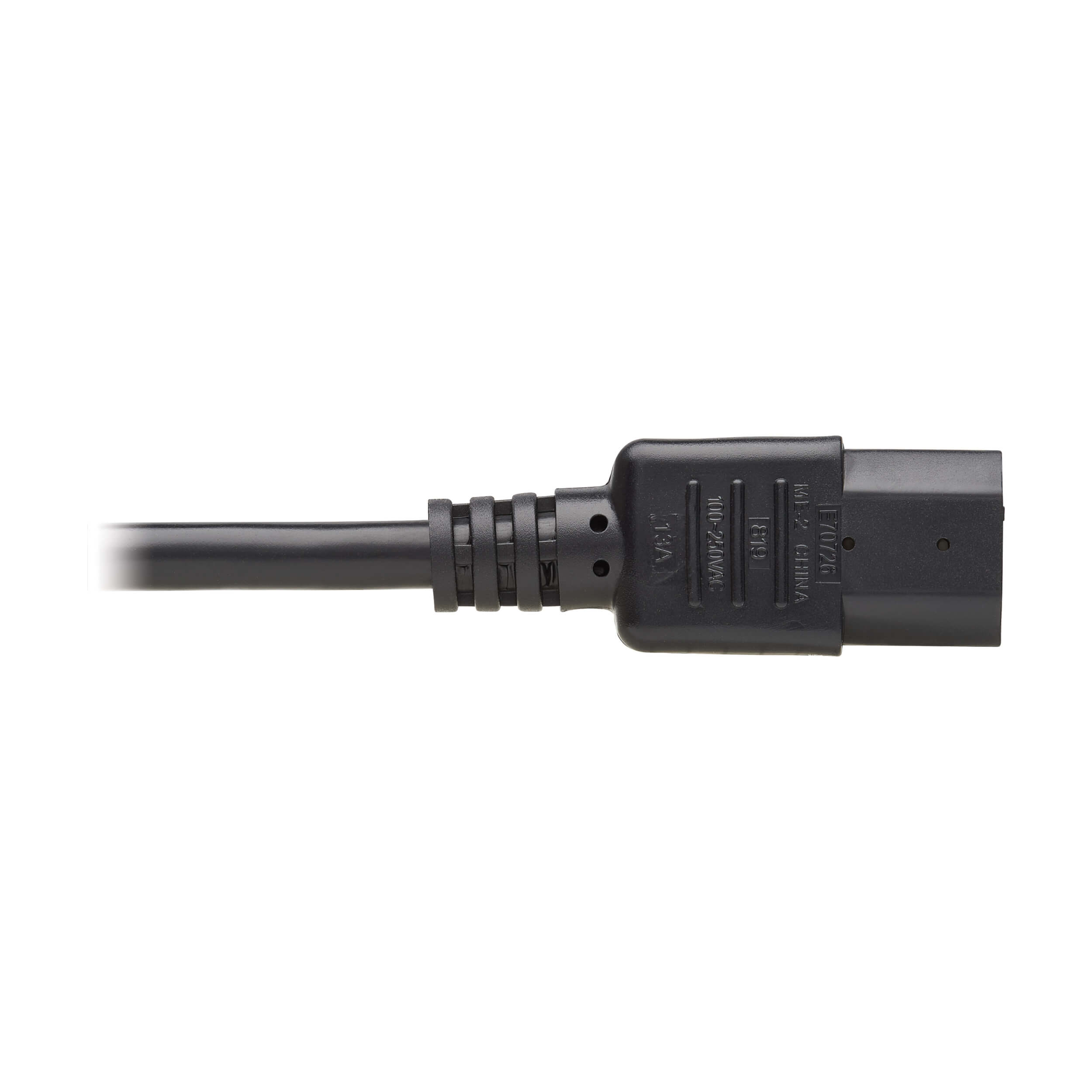 C14 to C13 Computer Power Cord, 6 ft, 16 AWG | Eaton
