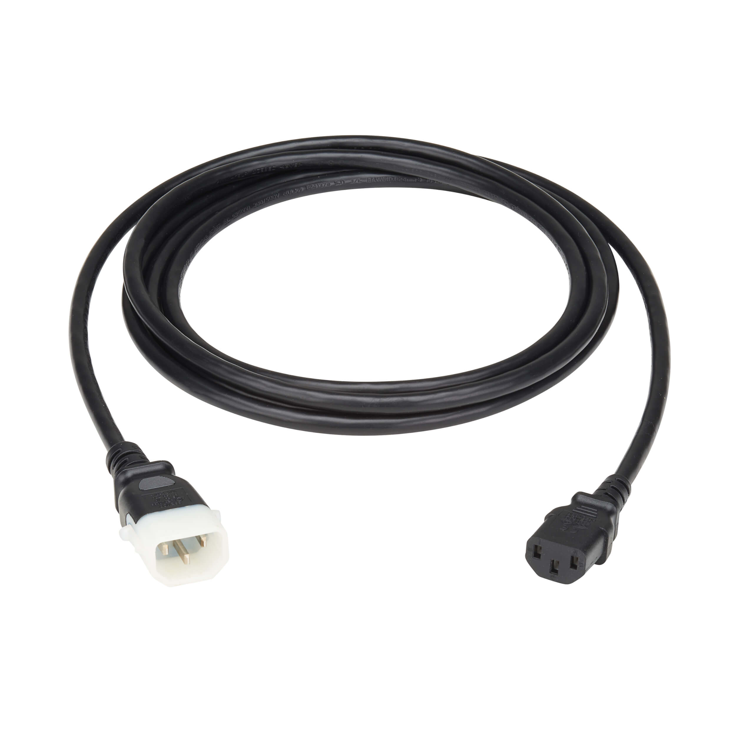 P-Lock C14 to C13 PDU Power Cord, 10 ft, 18 AWG, Black | Eaton