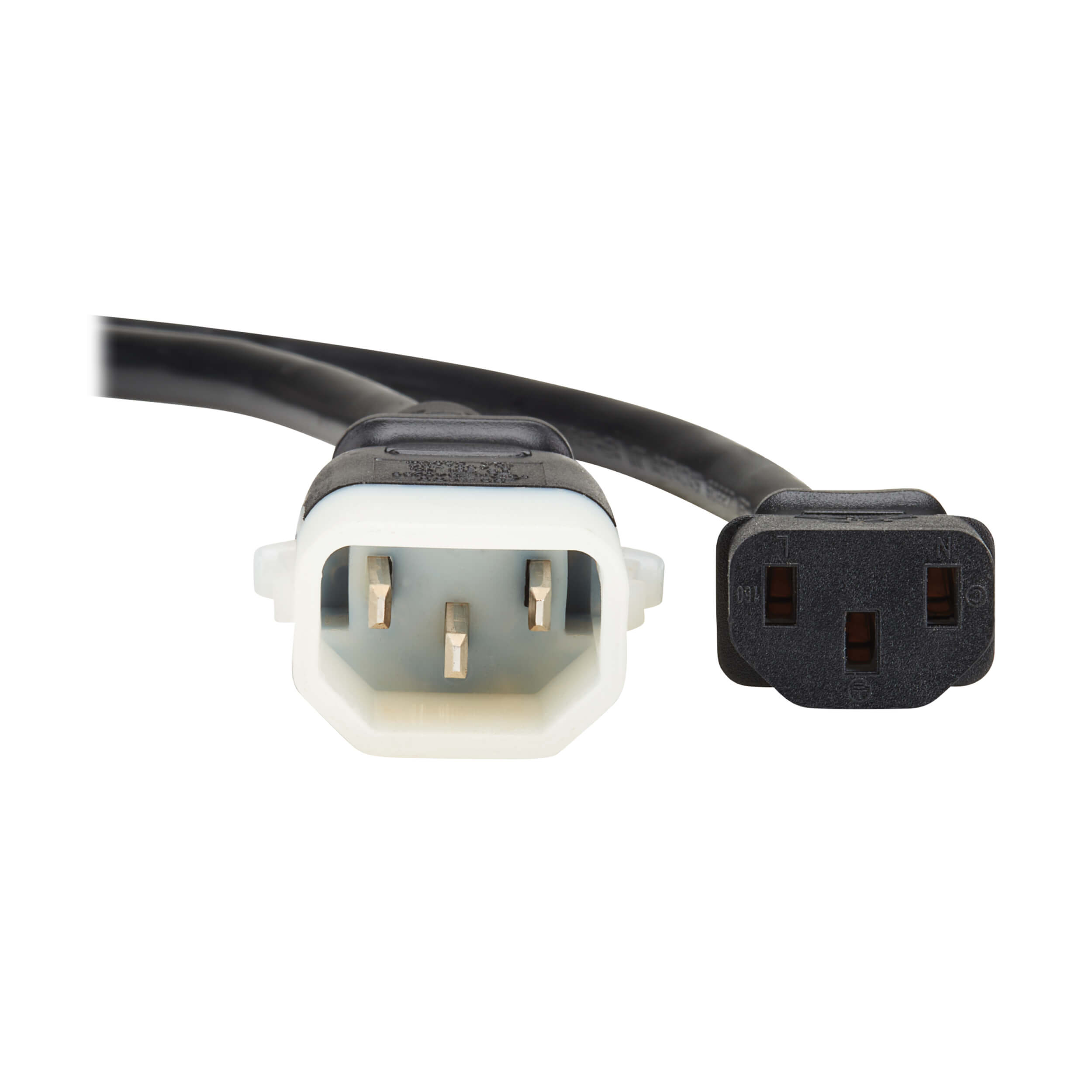 P-Lock C14 to C13 PDU Power Cord, 10 ft, 18 AWG, Black | Eaton