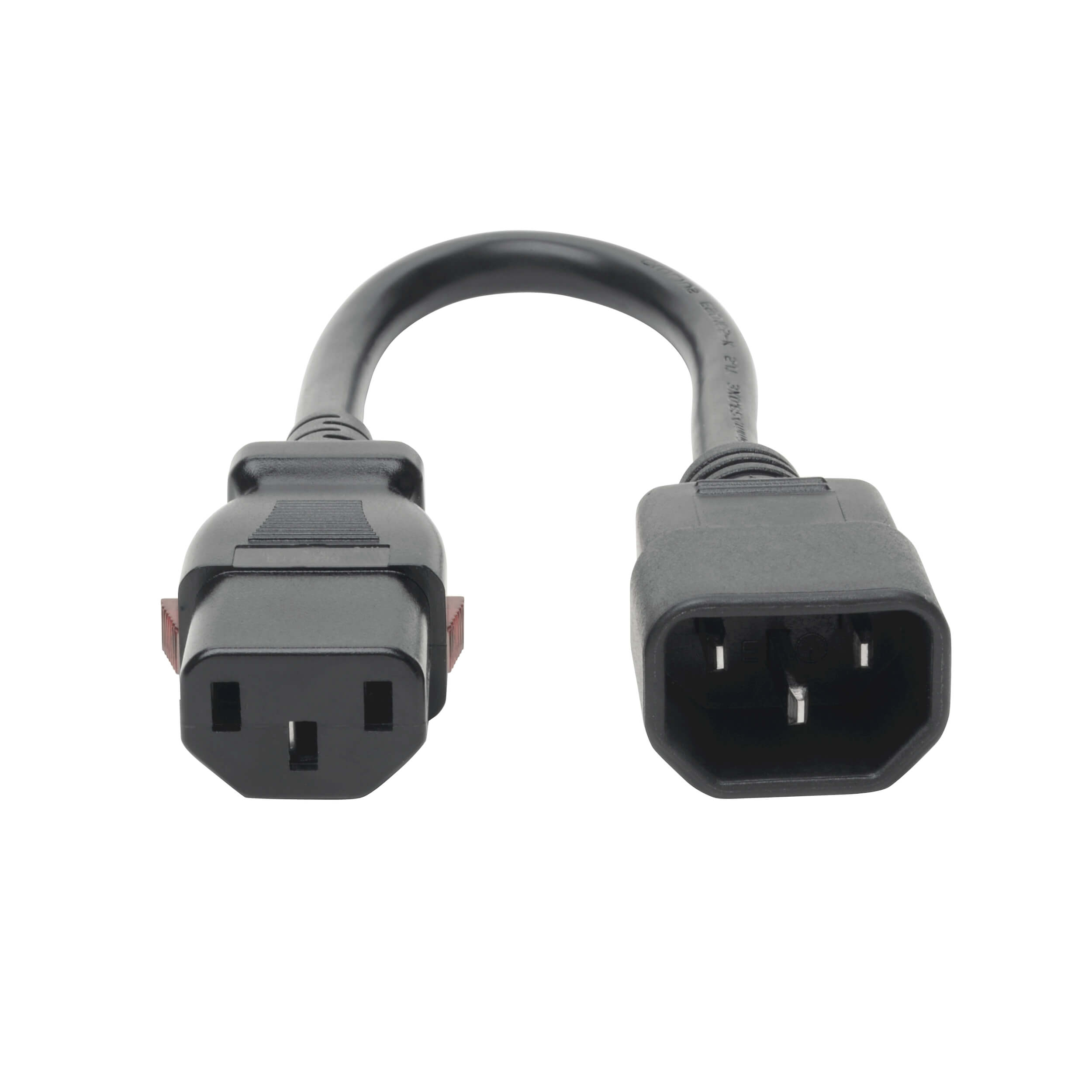 C14 to Locking C13 Computer Power Cord, 1 ft | Eaton
