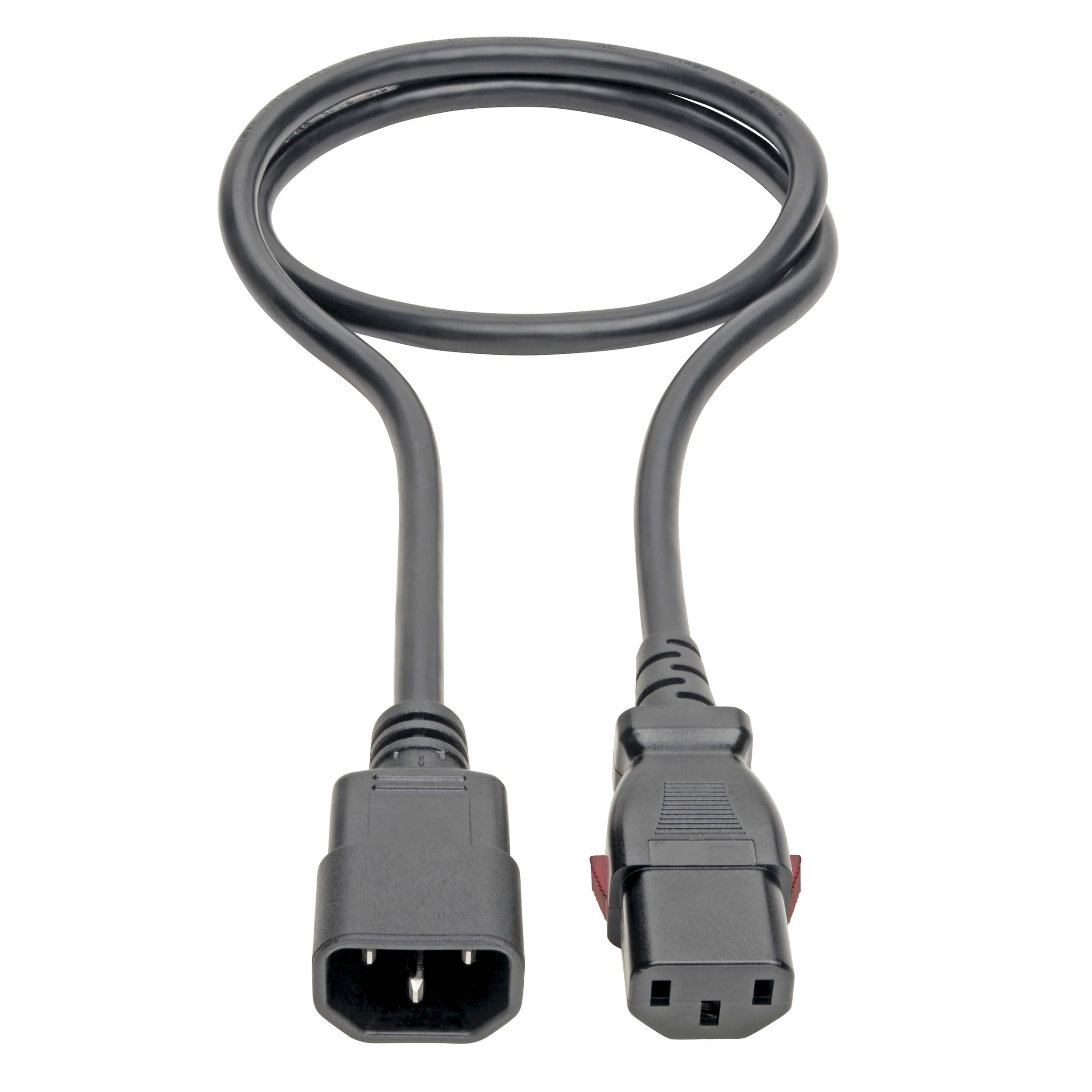 C14 to Locking C13 Computer Power Cord, 3 ft | Eaton