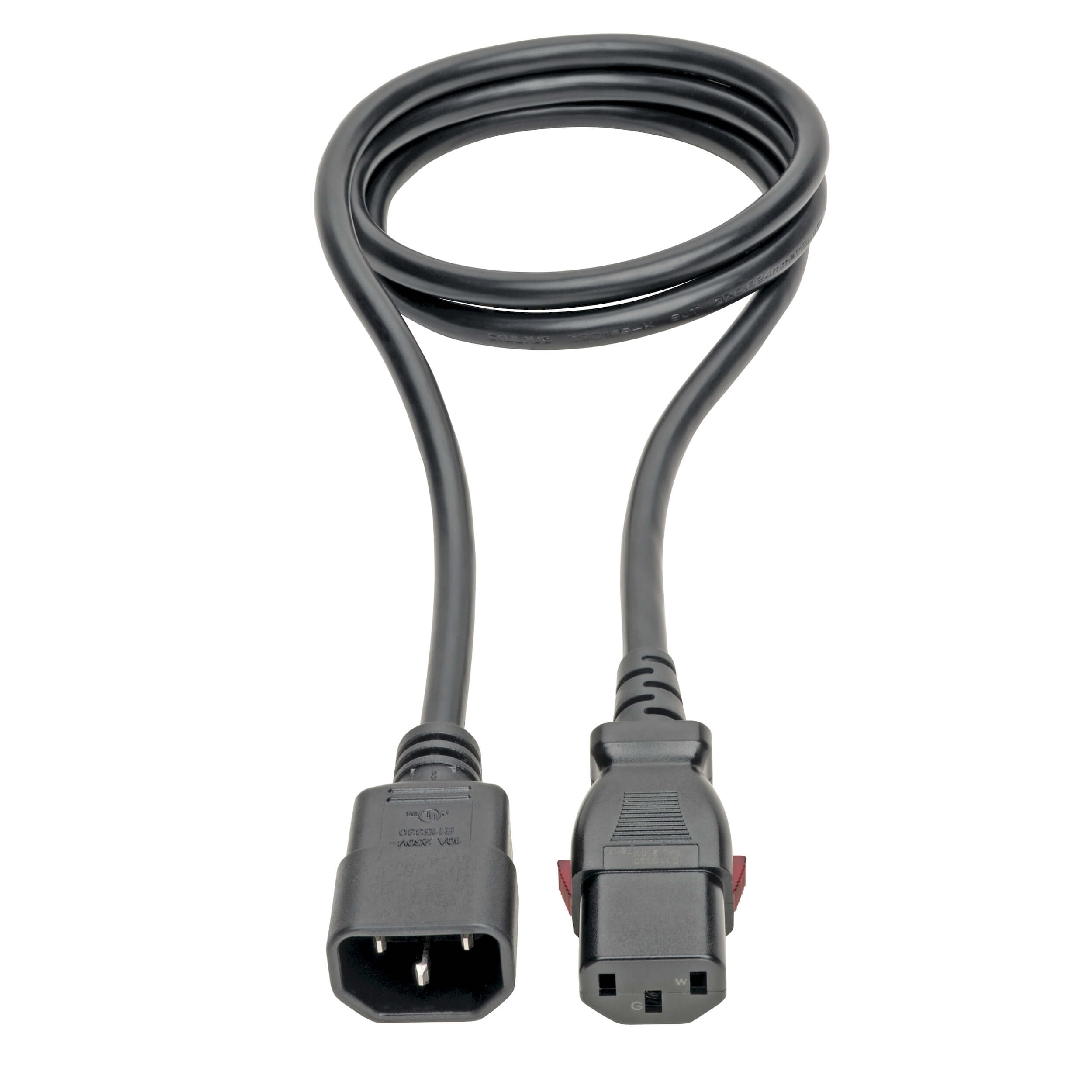 C14 to Locking C13 Computer Power Cord, 4 ft | Eaton