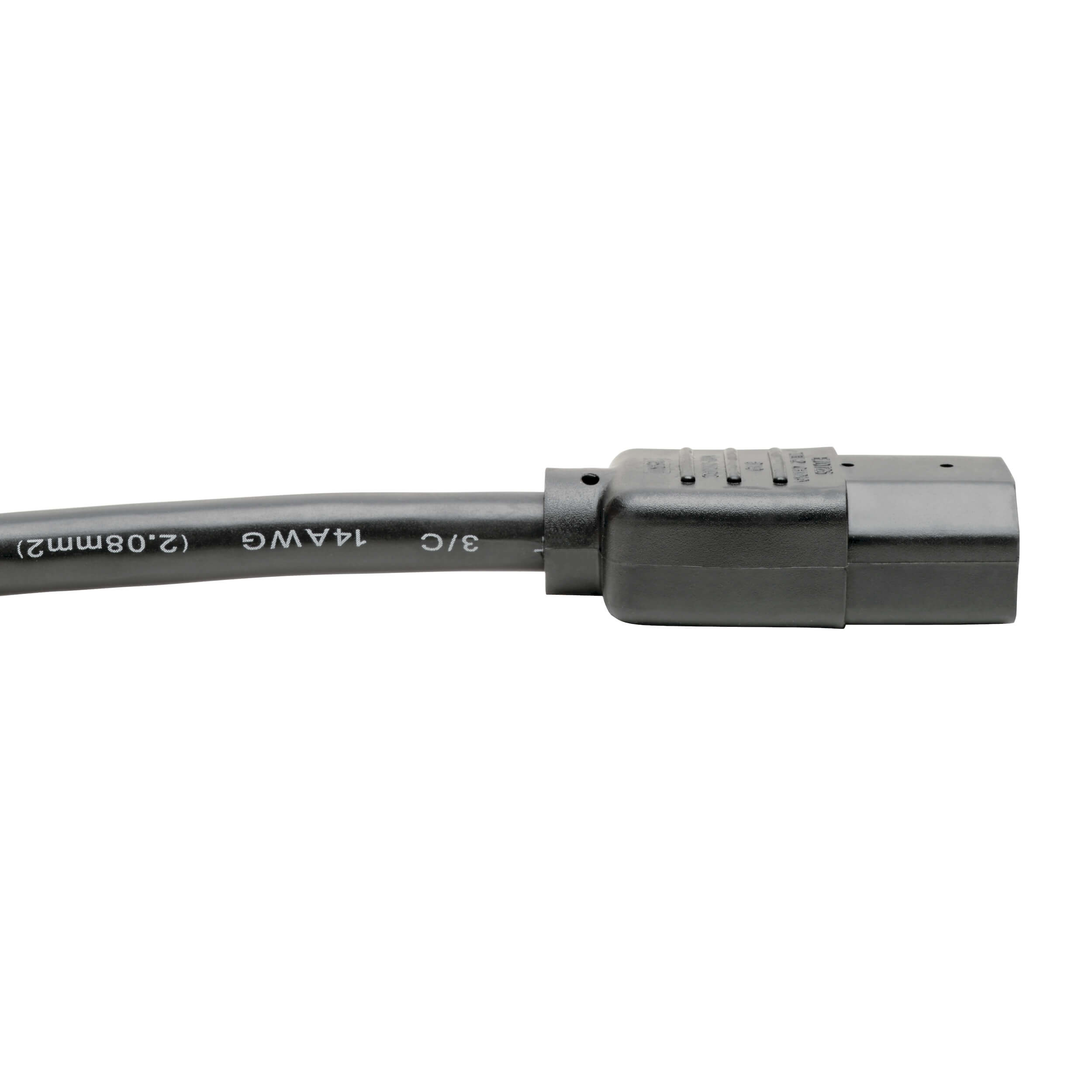 Heavy Duty C14 to C13 Computer Power Cord, 6 ft, Black | Eaton
