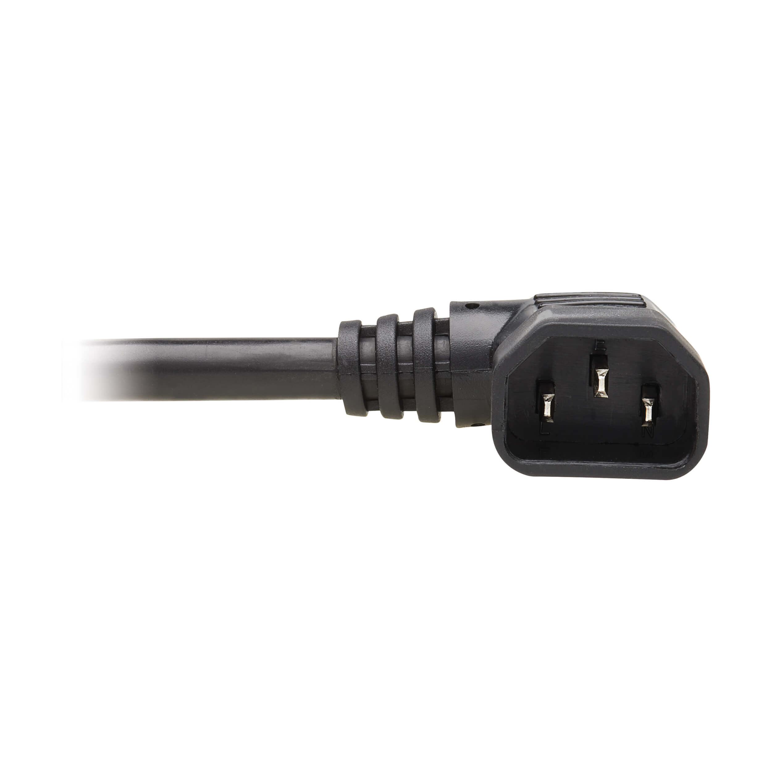 C13 To C14 Right Angle Computer Power Cord, 6-ft | Eaton