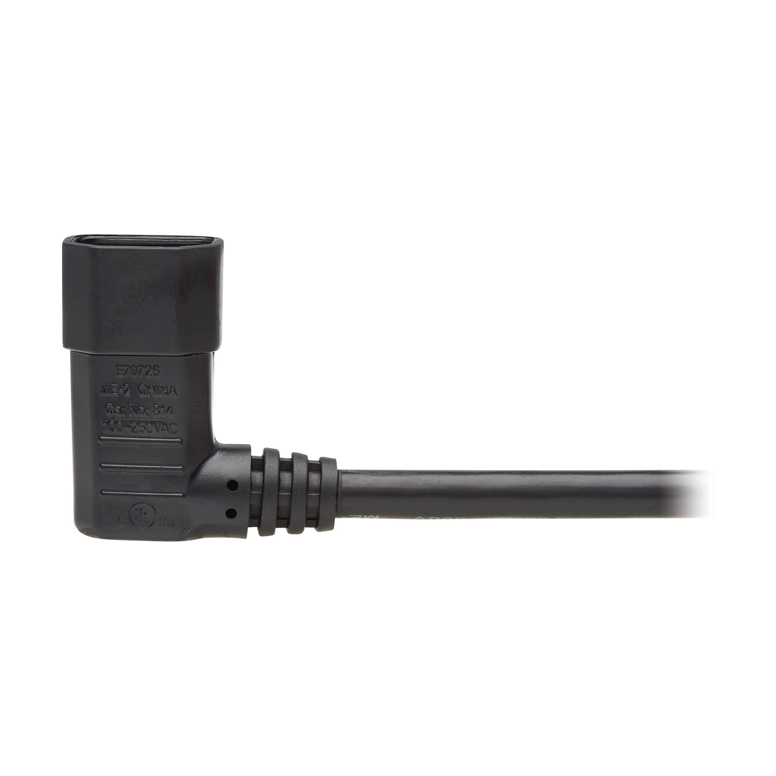 C13 To C14 Right Angle Computer Power Cord, 6-ft | Eaton