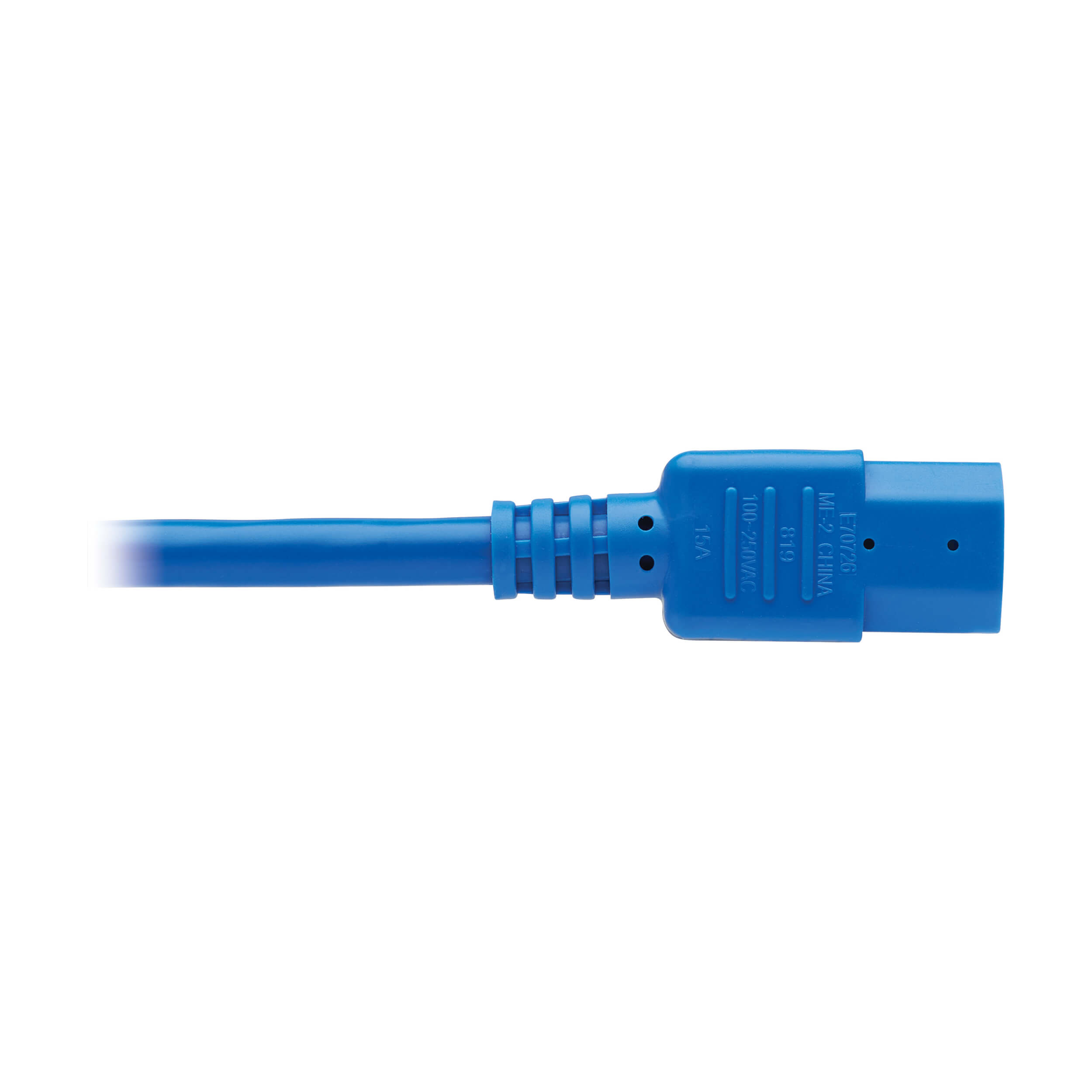 Heavy Duty C14 to C13 Computer Power Cord, 6 ft, Blue | Eaton