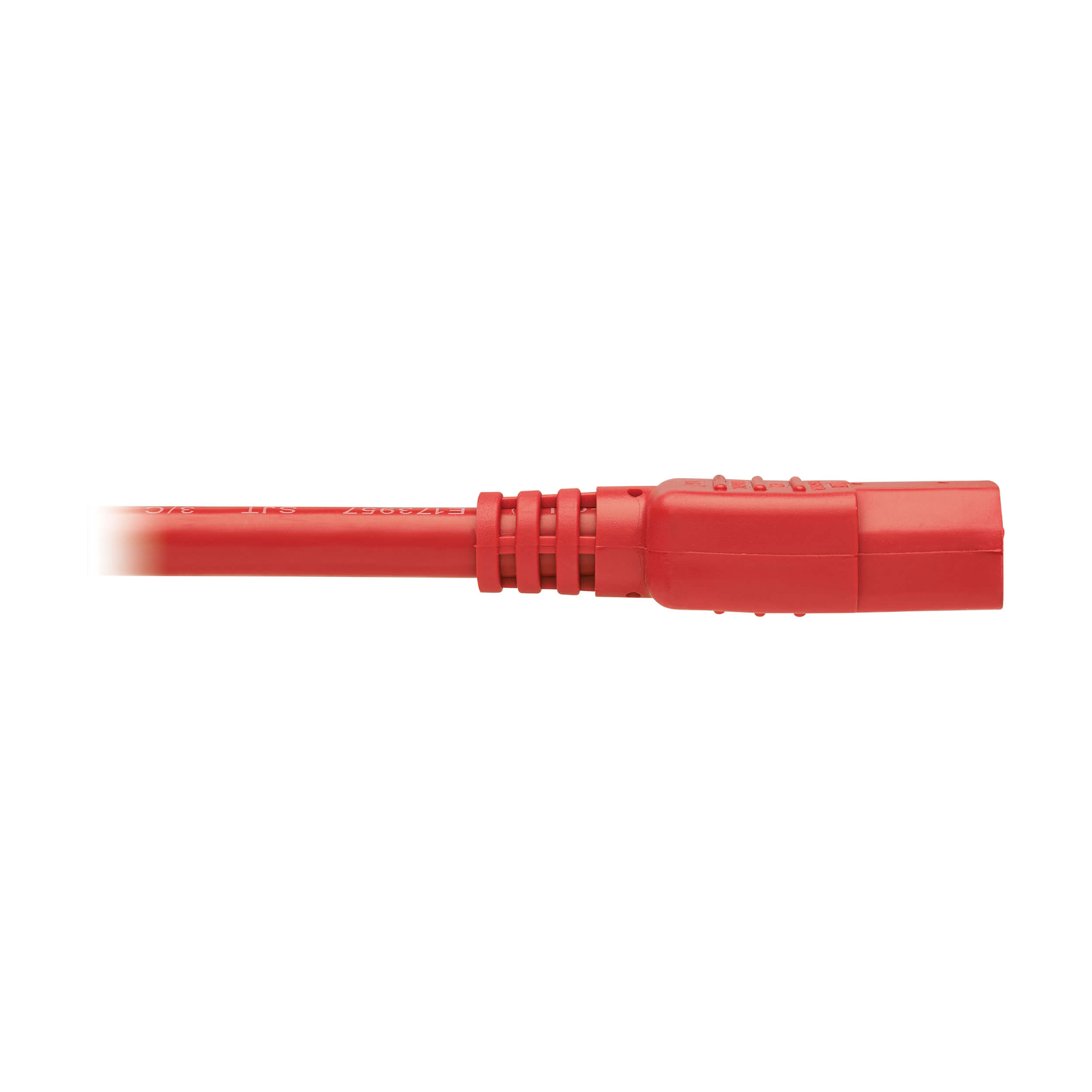 Heavy Duty C14 to C13 Computer Power Cord, 6 ft, Red | Eaton