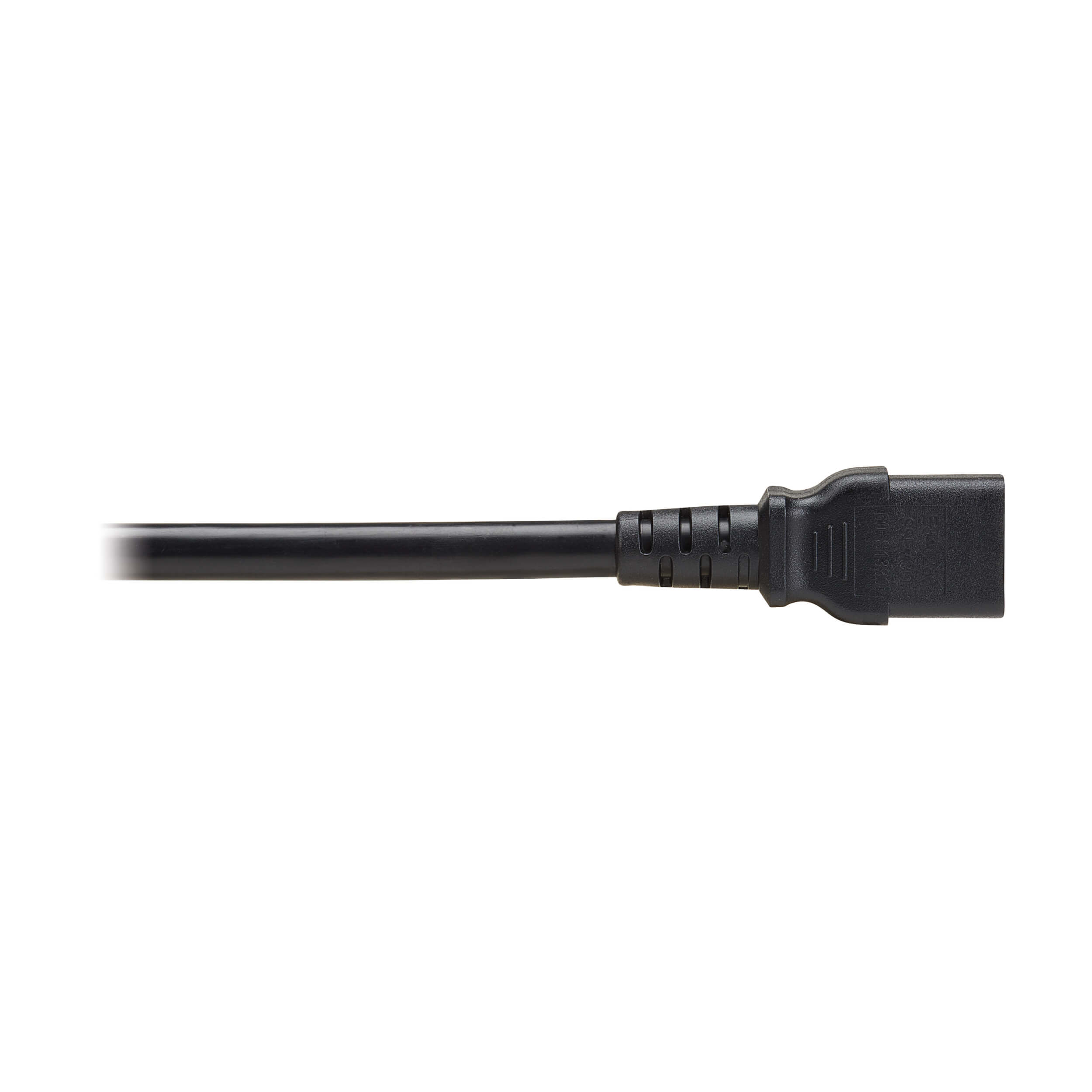 P-Lock C14 to C13 Heavy-Duty PDU Power Cord, 14 AWG, 2 ft, Black | Eaton