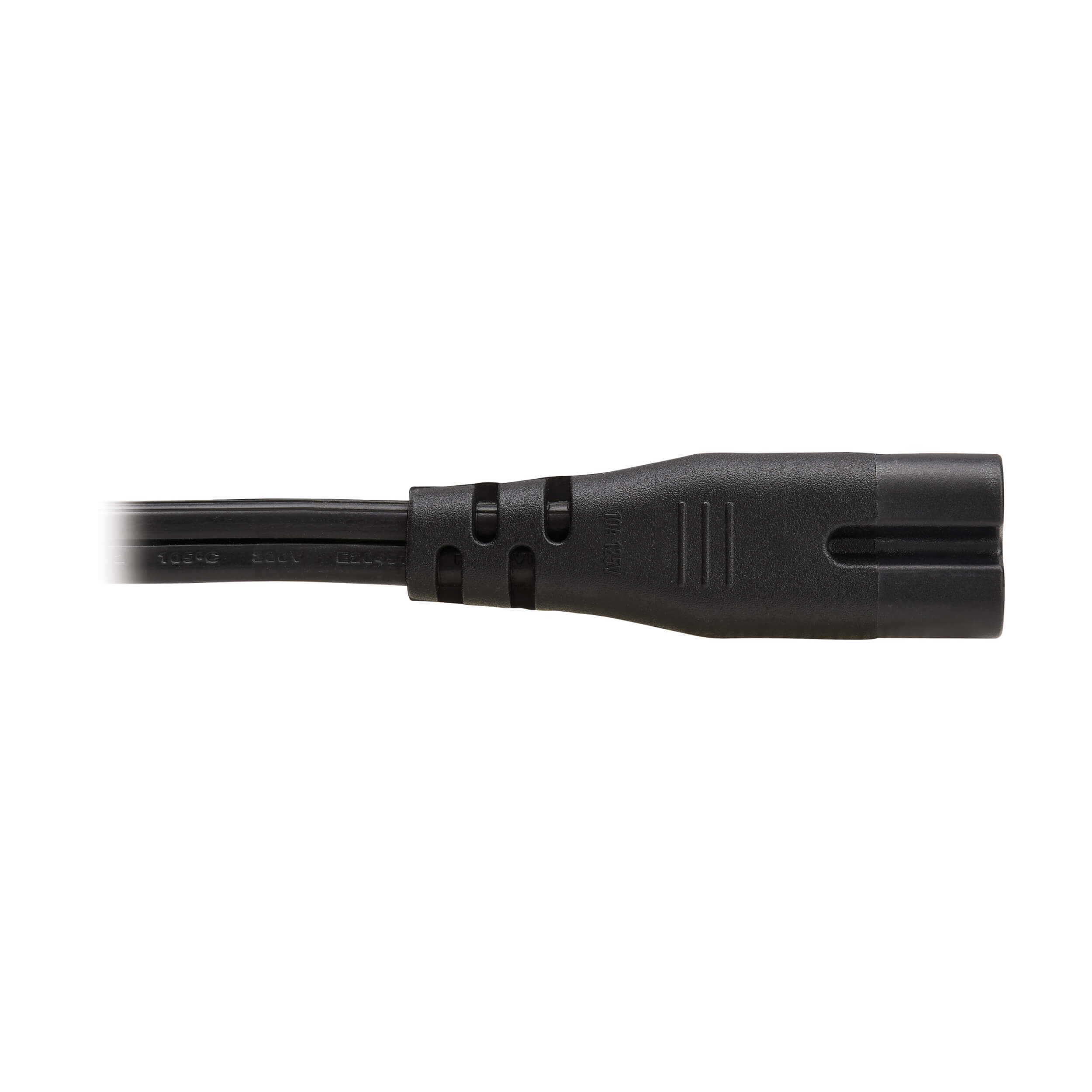 Laptop 2 Slot Power Cord, 1 15P to C7, 6 ft, Black | Eaton