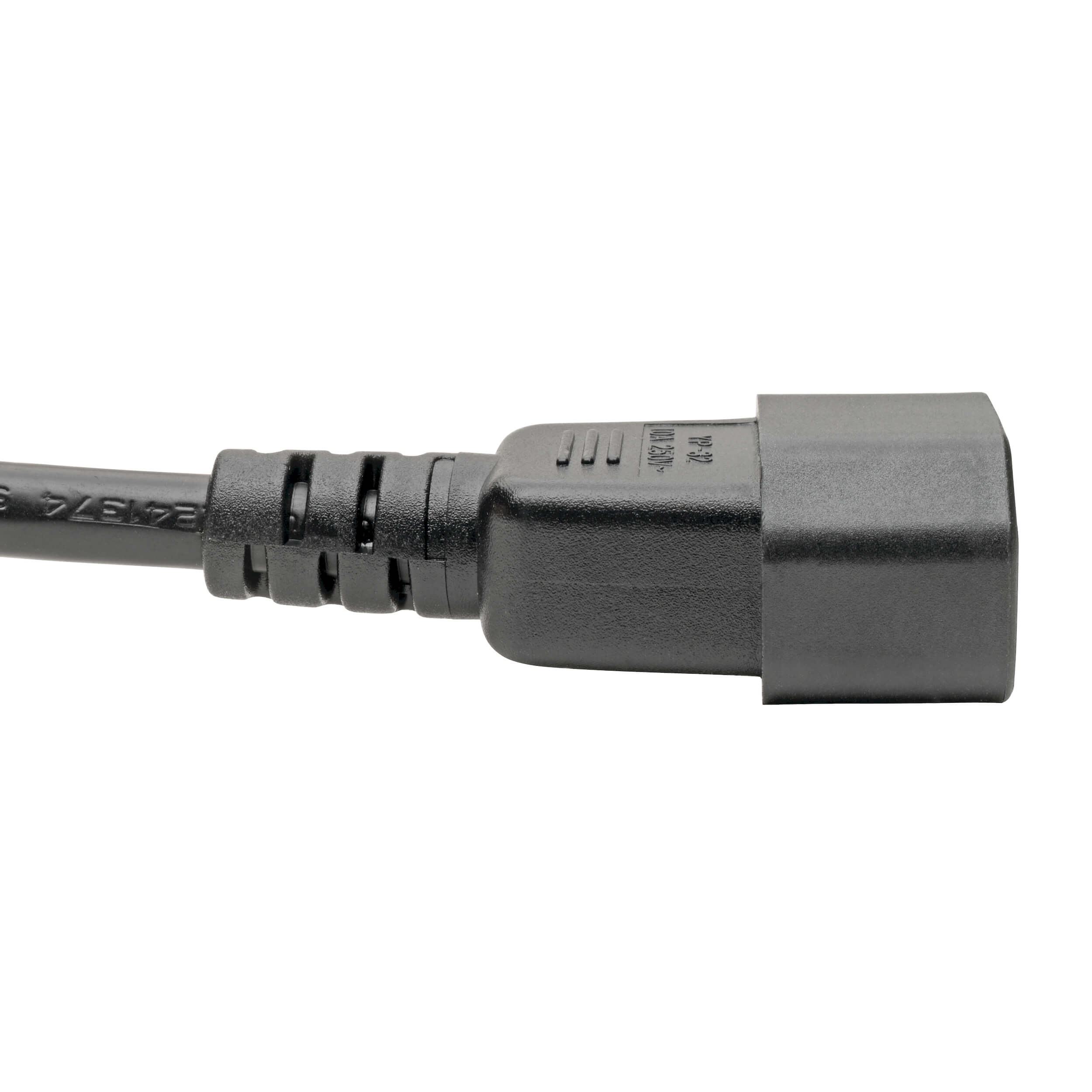 Laptop Power Cord Adapter, C14 to C5 Adapter, 6 ft | Eaton