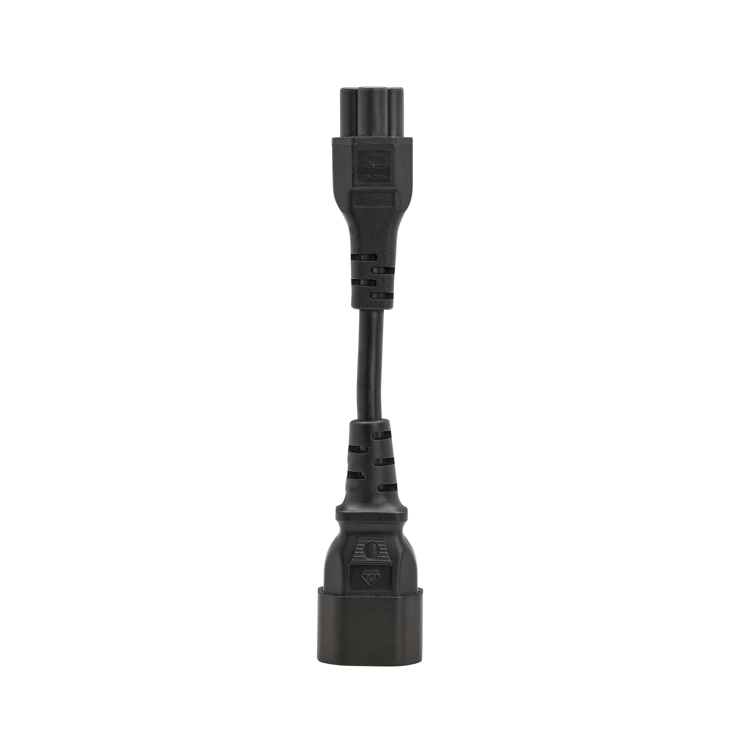 C14 to C5 Laptop Power Adapter Cable, H05VV-F, 0.15M | Eaton