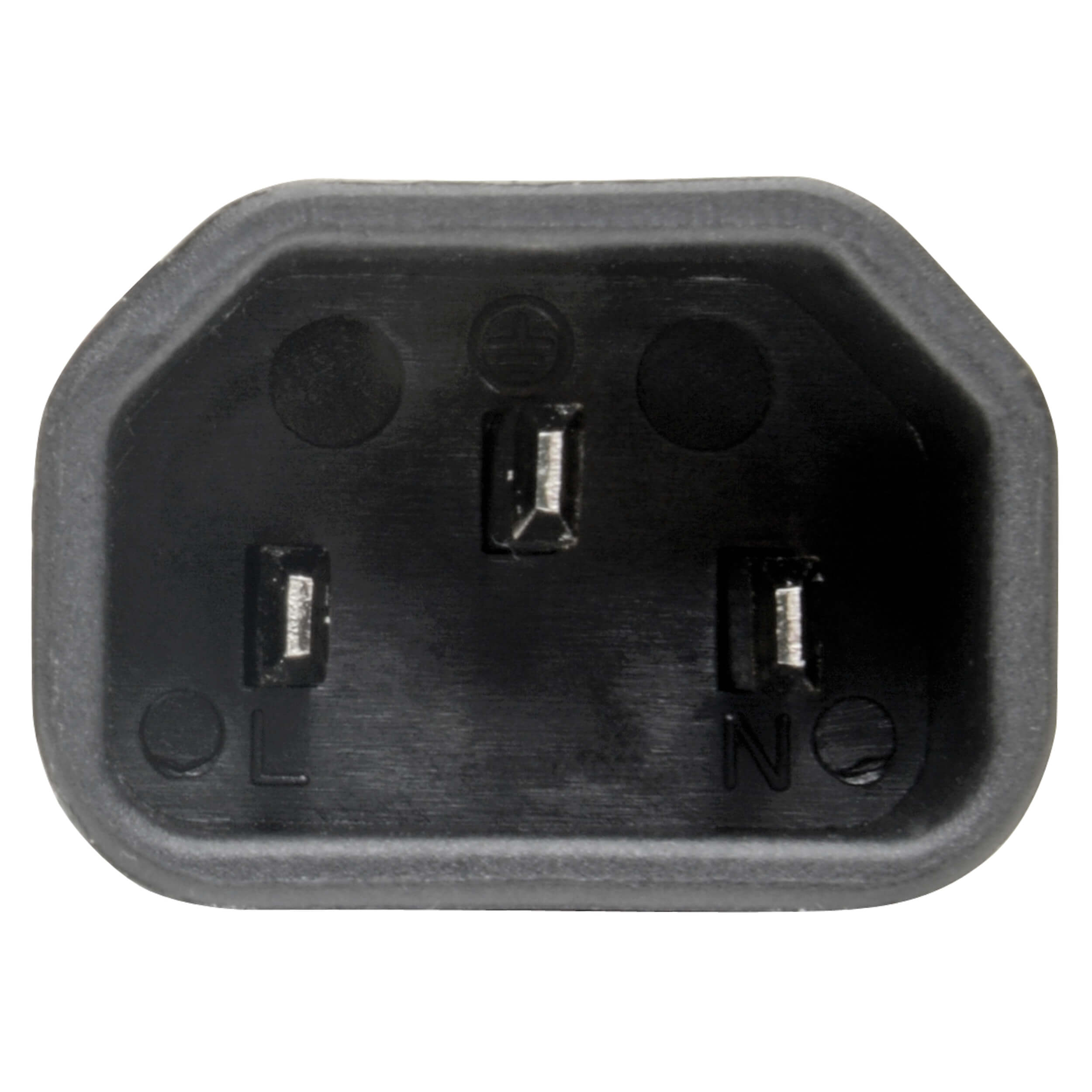 C14 to C7 Adapter, 7A, 125V, Black | Eaton