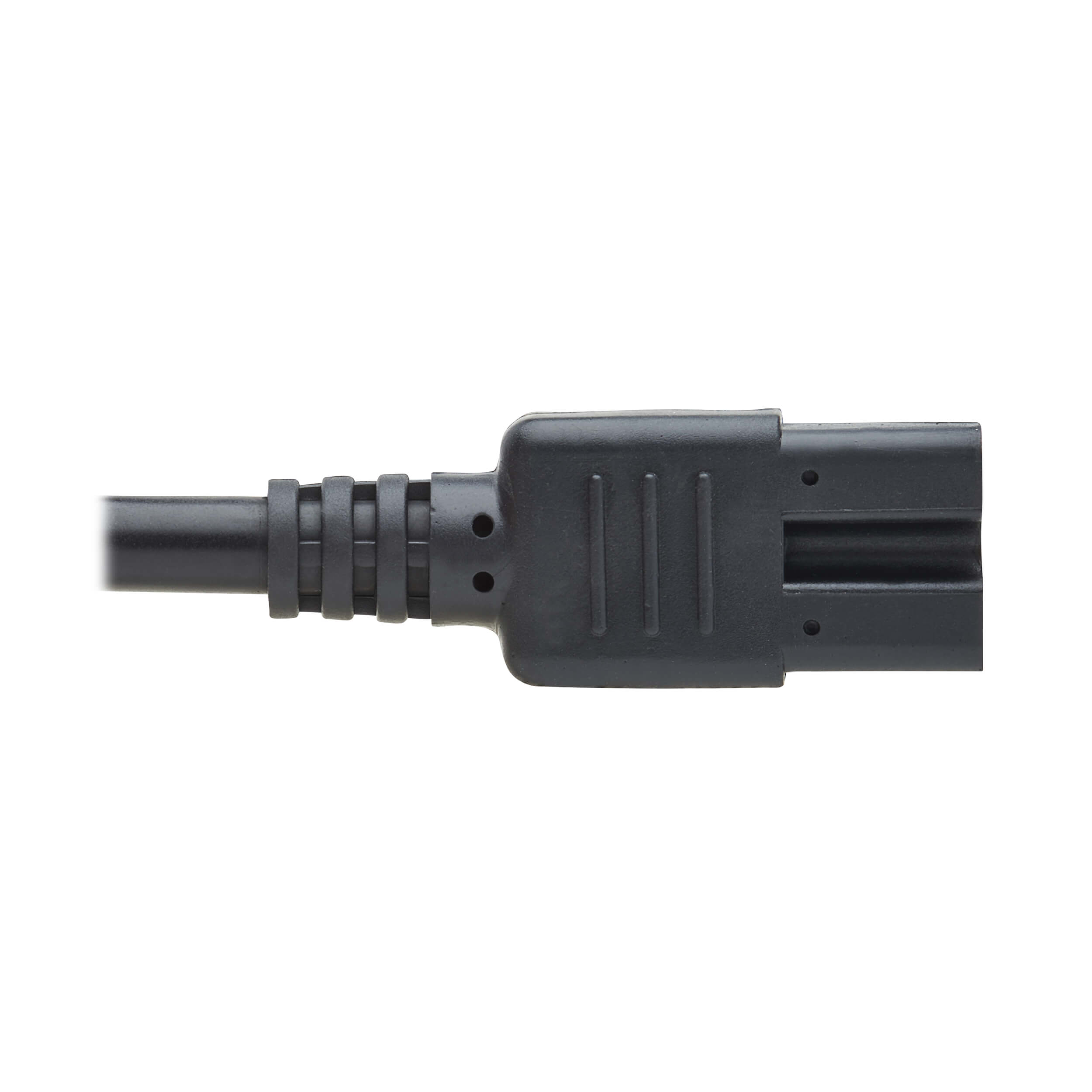 C14 to C15 Power Cable, 14 AWG, 2 ft, Black | Eaton