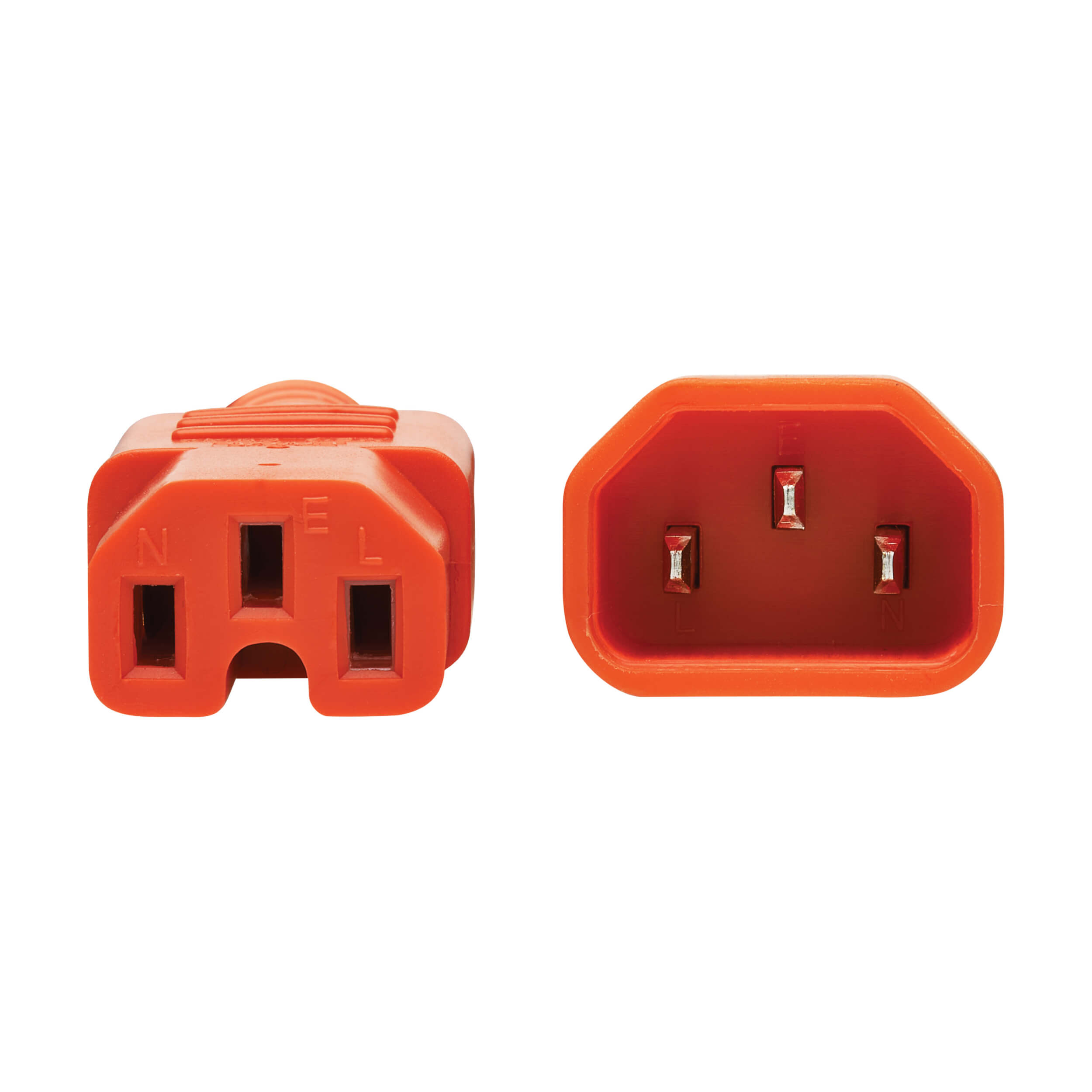 C14 to C15 Power Cable, Heavy Duty, 6 ft, Orange | Eaton