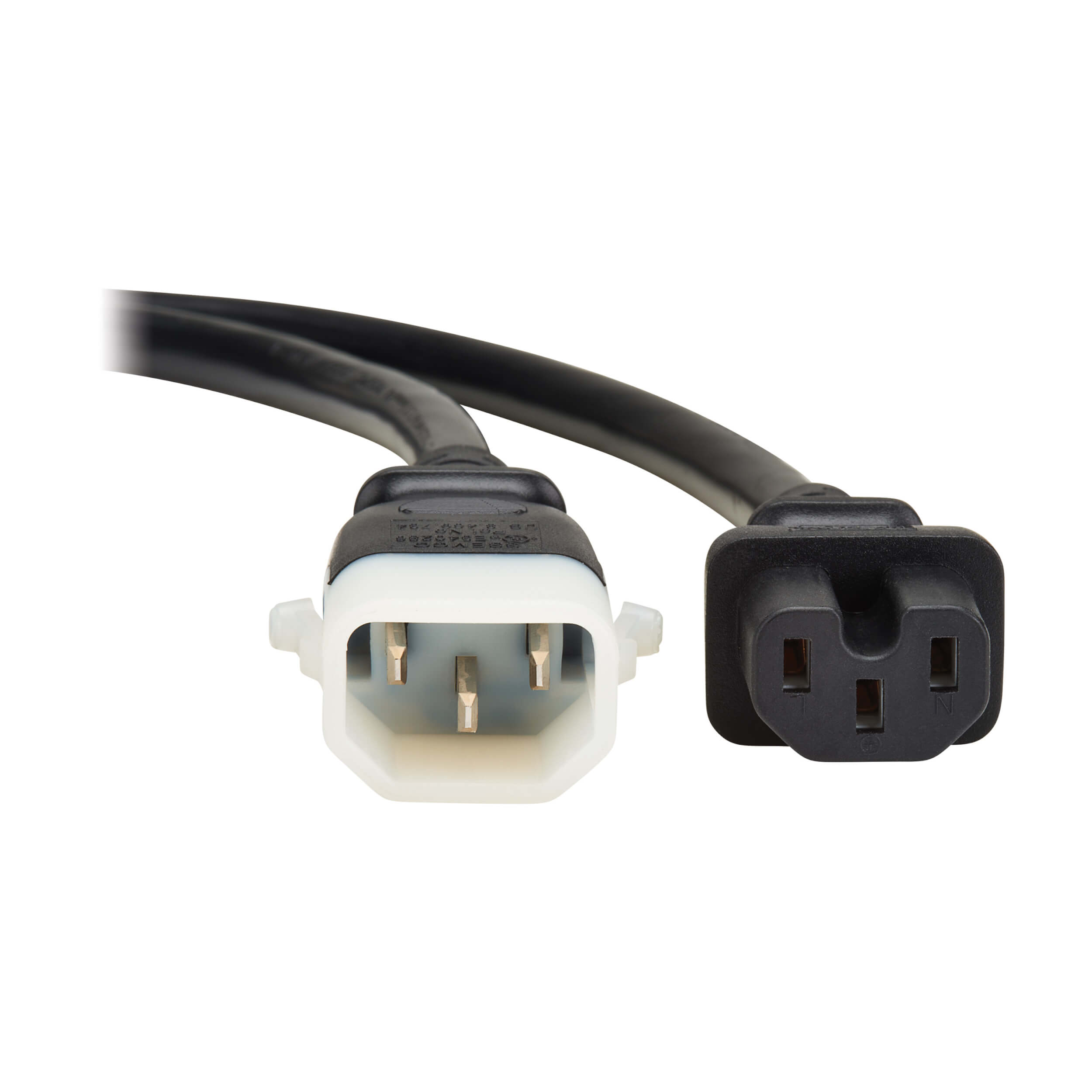 P-Lock C14 to C15 PDU Power Cord, 14 AWG, 6 ft, Black | Eaton