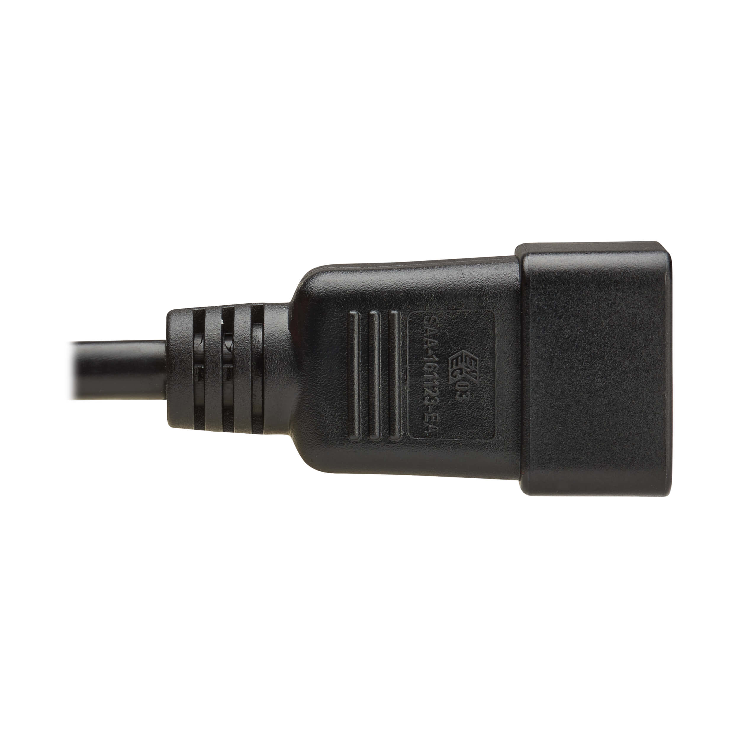 C20 to C13 Computer Power Cable, 10A, H05VV-F, 2M | Eaton