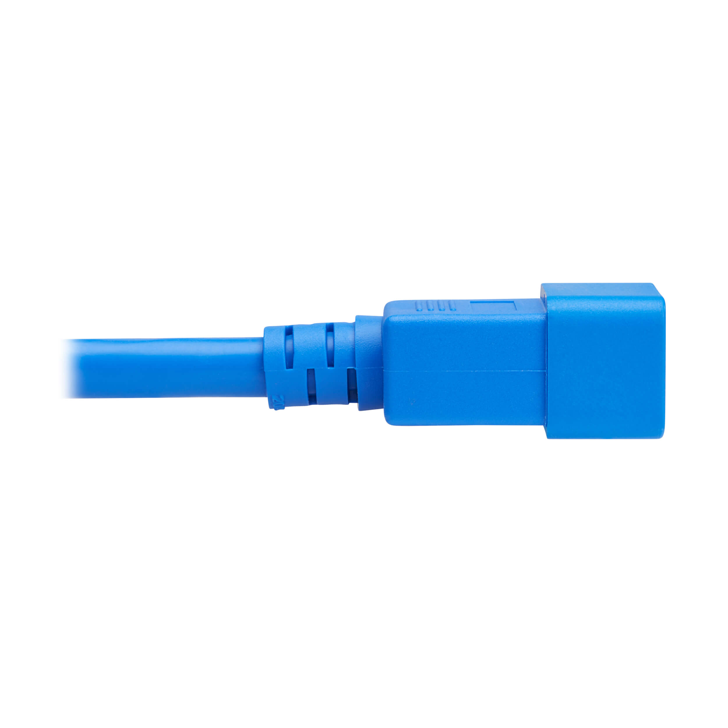 C20 to C21 Power Cord, Heavy Duty, 20A, 4 ft, Blue | Eaton