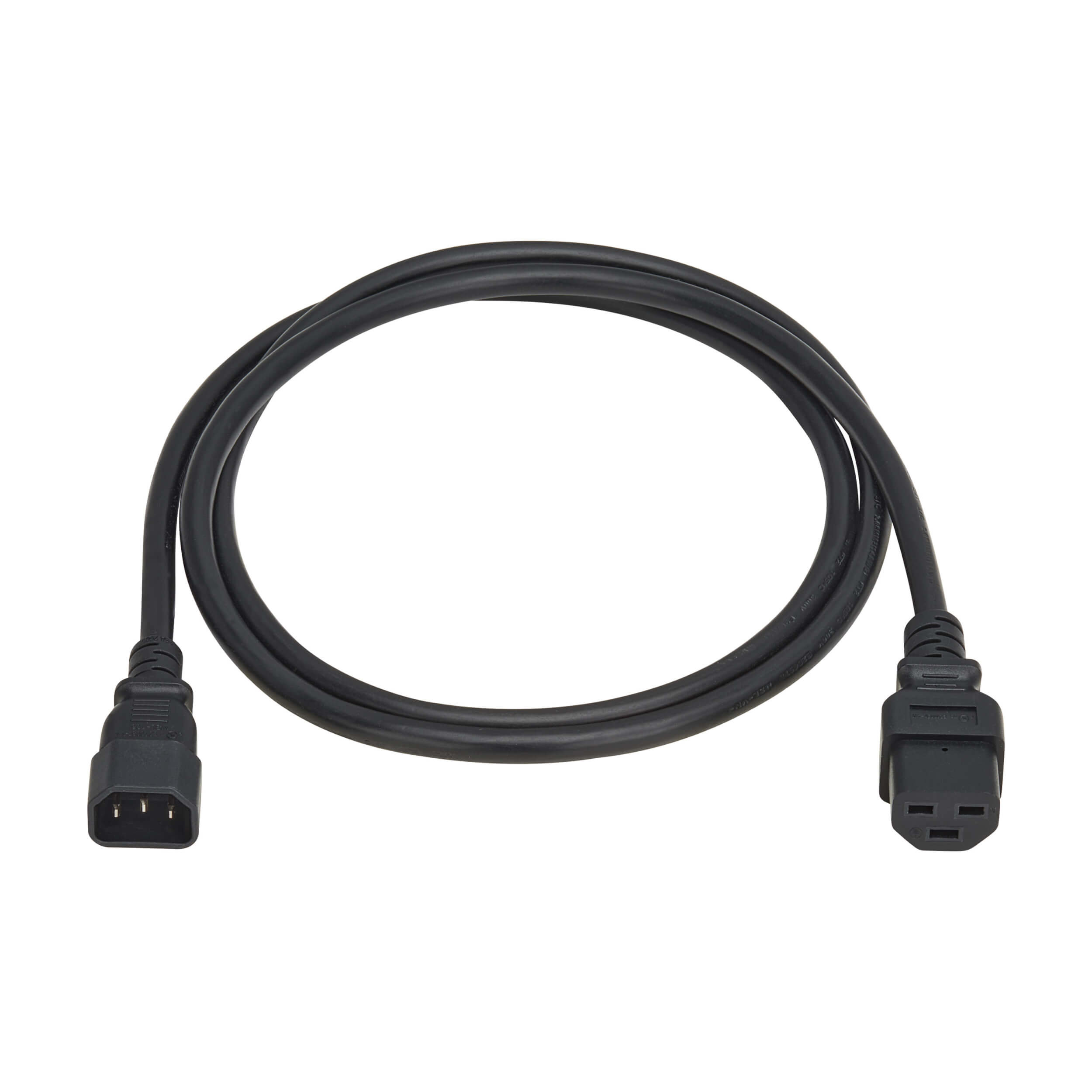 C21 to C14 Power Cord, Heavy Duty, 15A, 6 ft, Black | Eaton