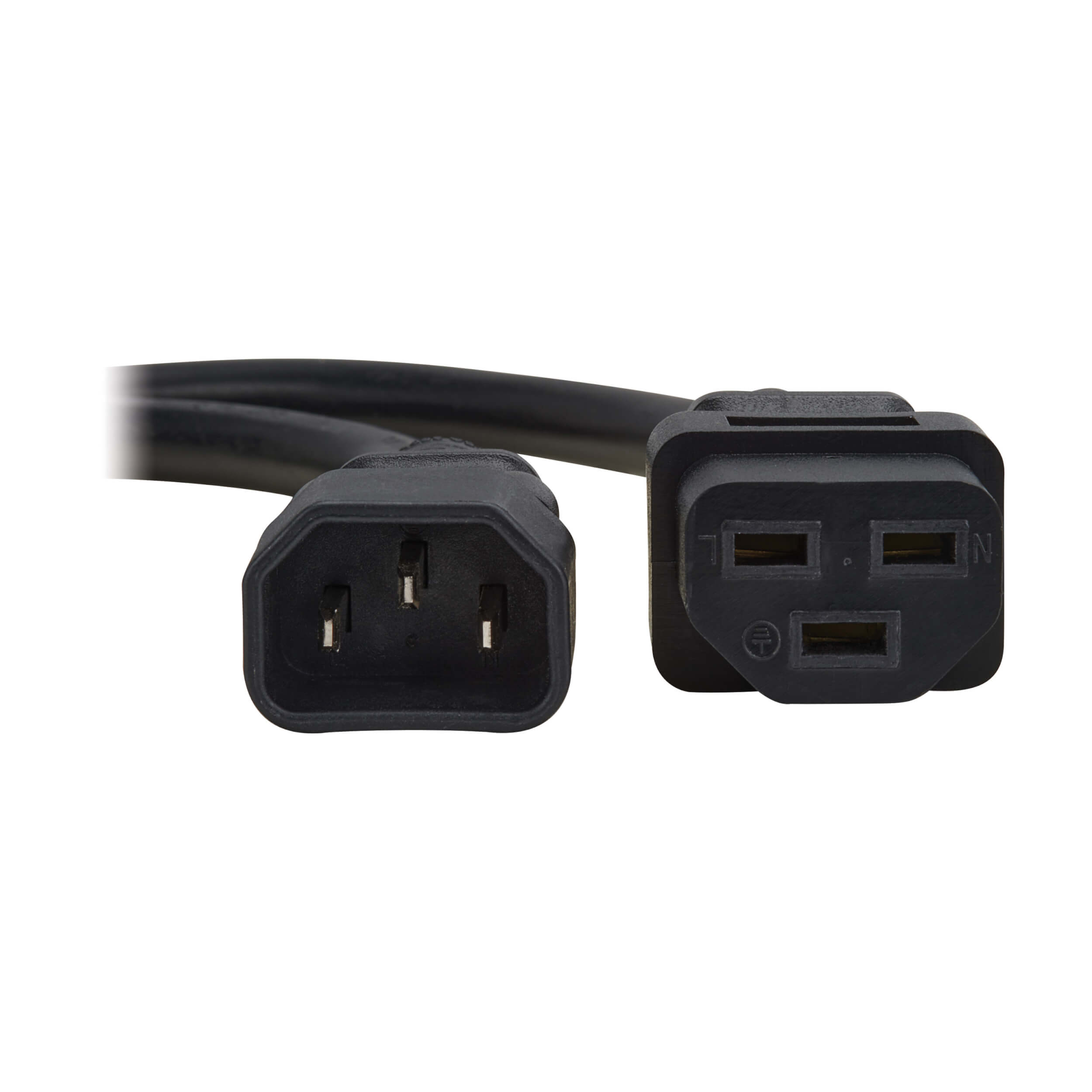 C21 to C14 Power Cord, Heavy Duty, 15A, 6 ft, Black | Eaton