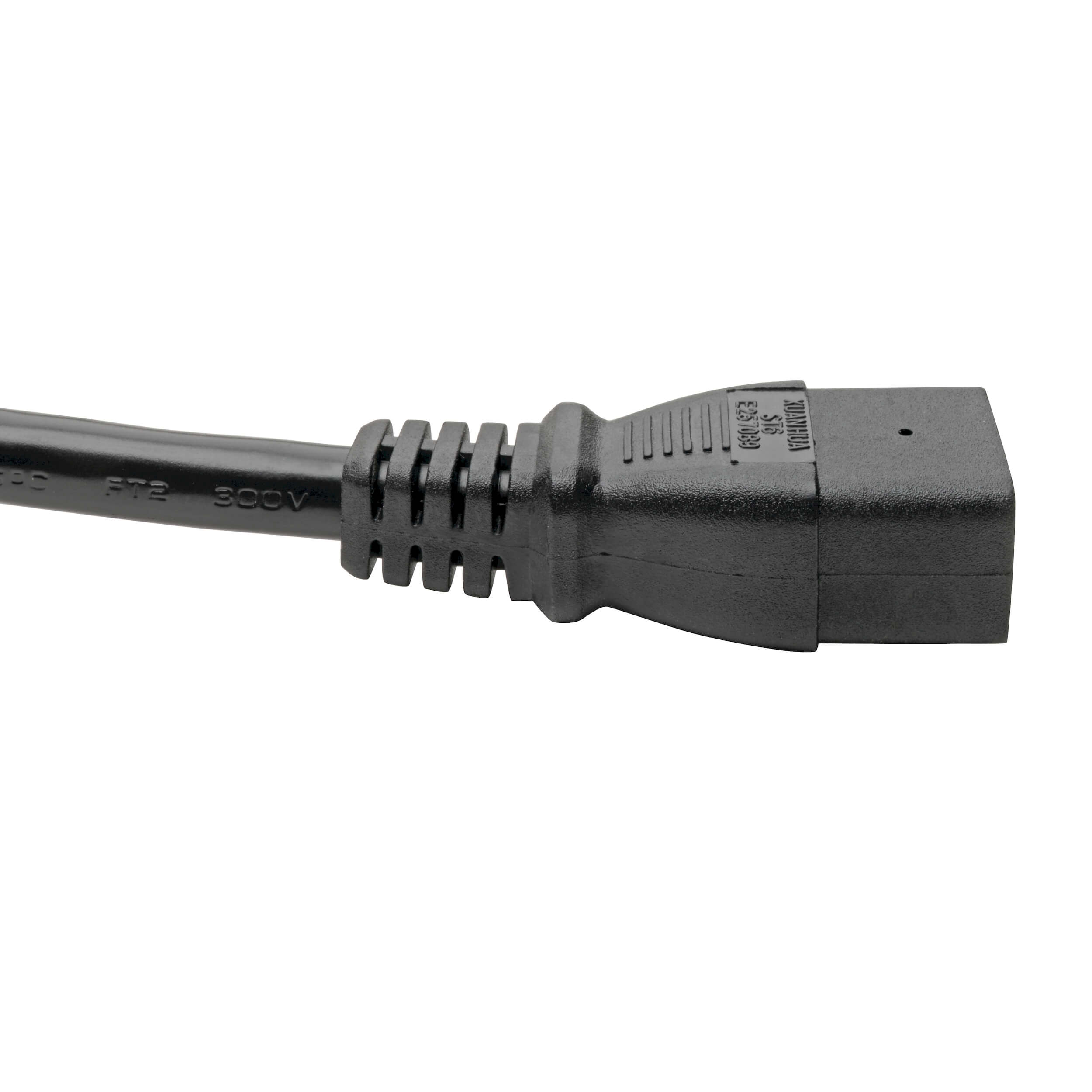 C19 to L6 20P Power Cord, Heavy Duty, 6 ft, Black | Eaton