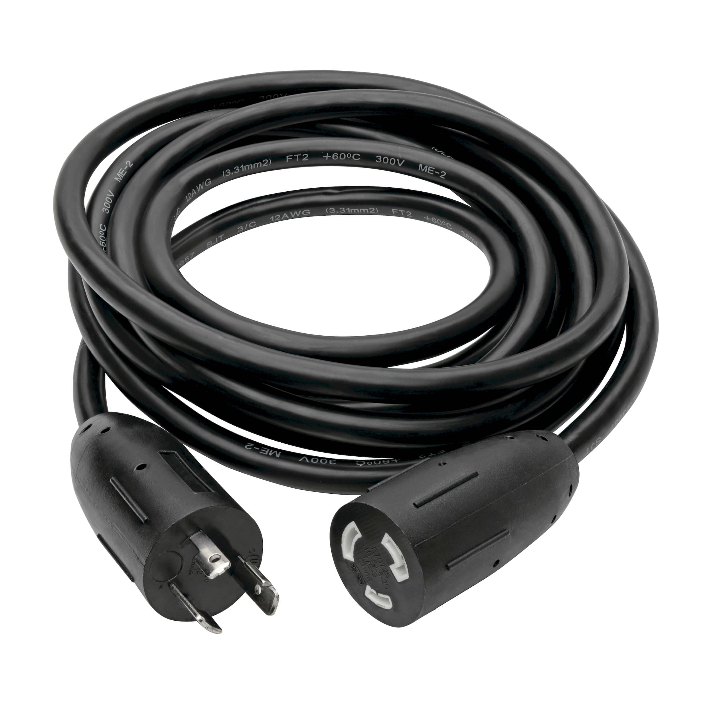 L5 20P to L5 20R Heavy Duty Extension Cord, 15-ft, 20A | Eaton