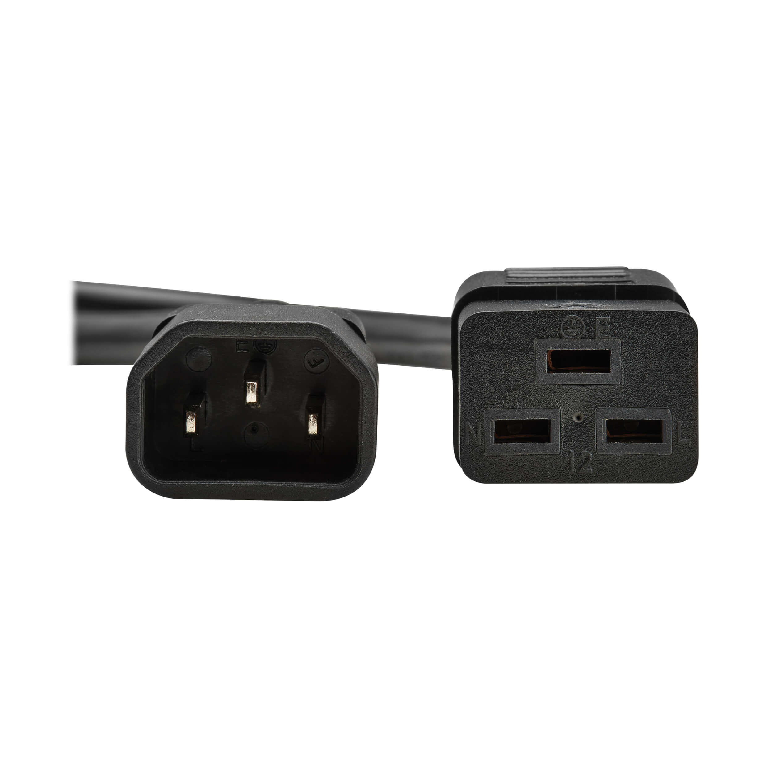 C14 to C19 Computer Power Cable, 10A, H05VV-F, 2M | Eaton