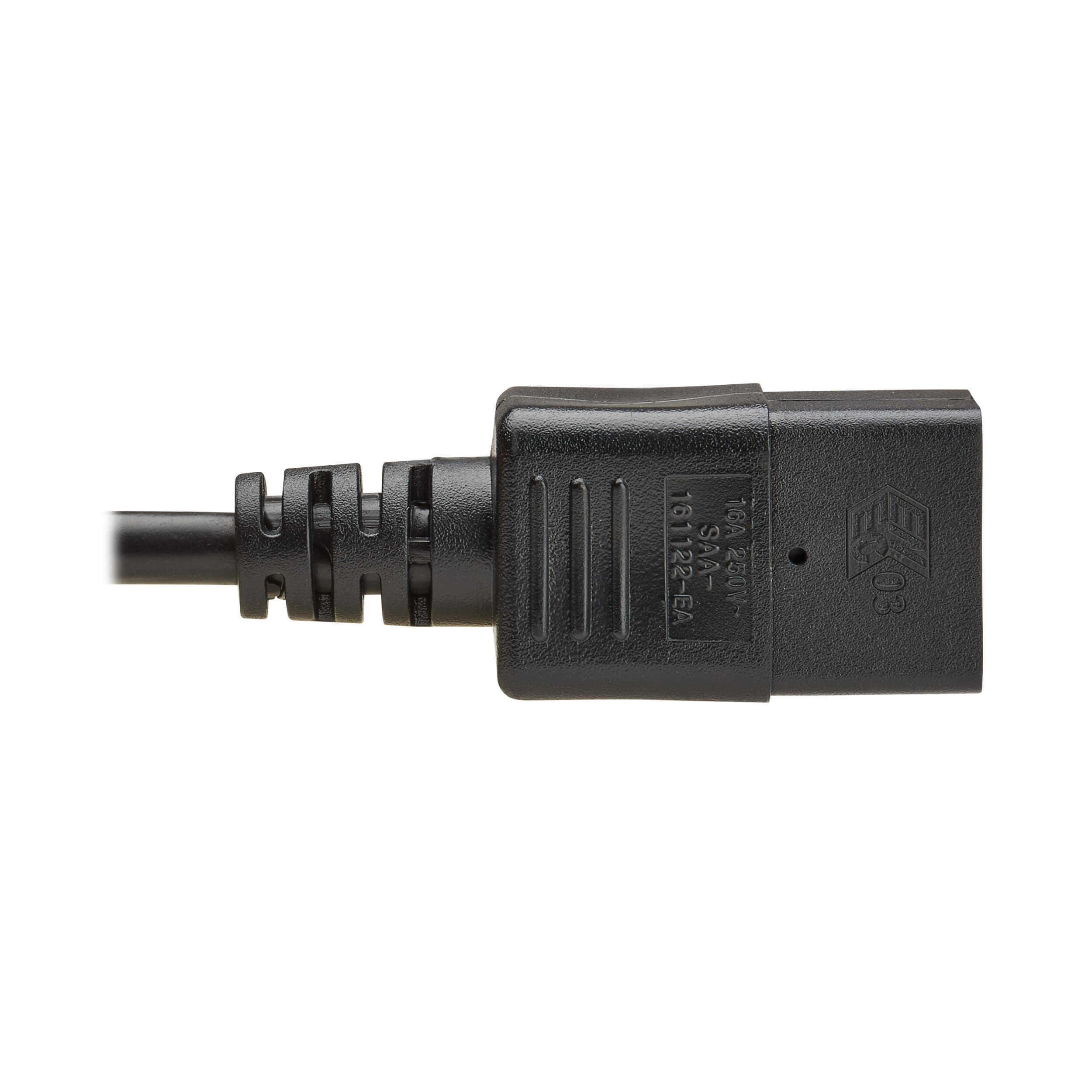 C19 to Schuko EU Computer Power Cord, H05VV-F, 2.5M | Eaton