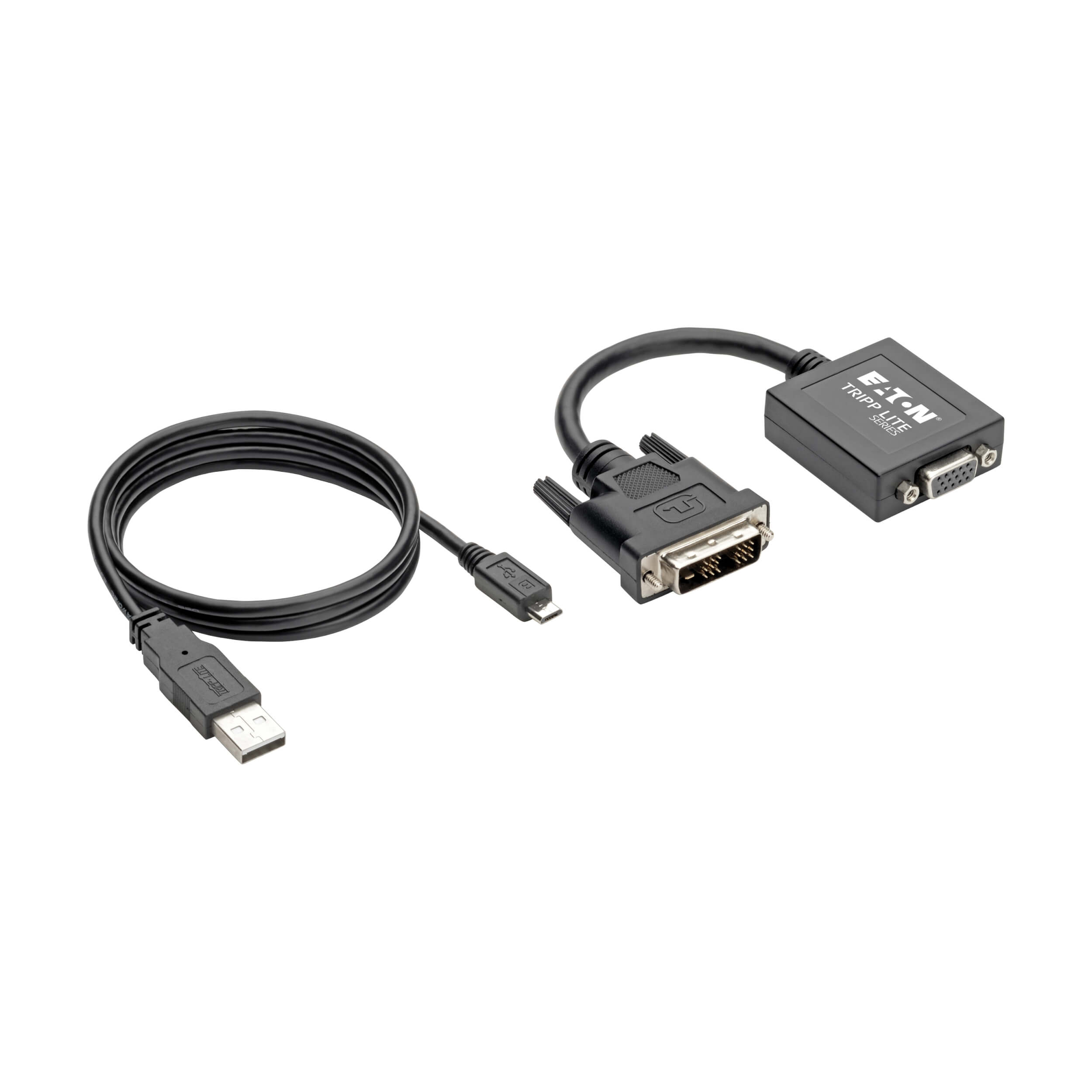 DVI-D to VGA Active Adapter Converter Cable, 1920x1200, 6 in. | Eaton