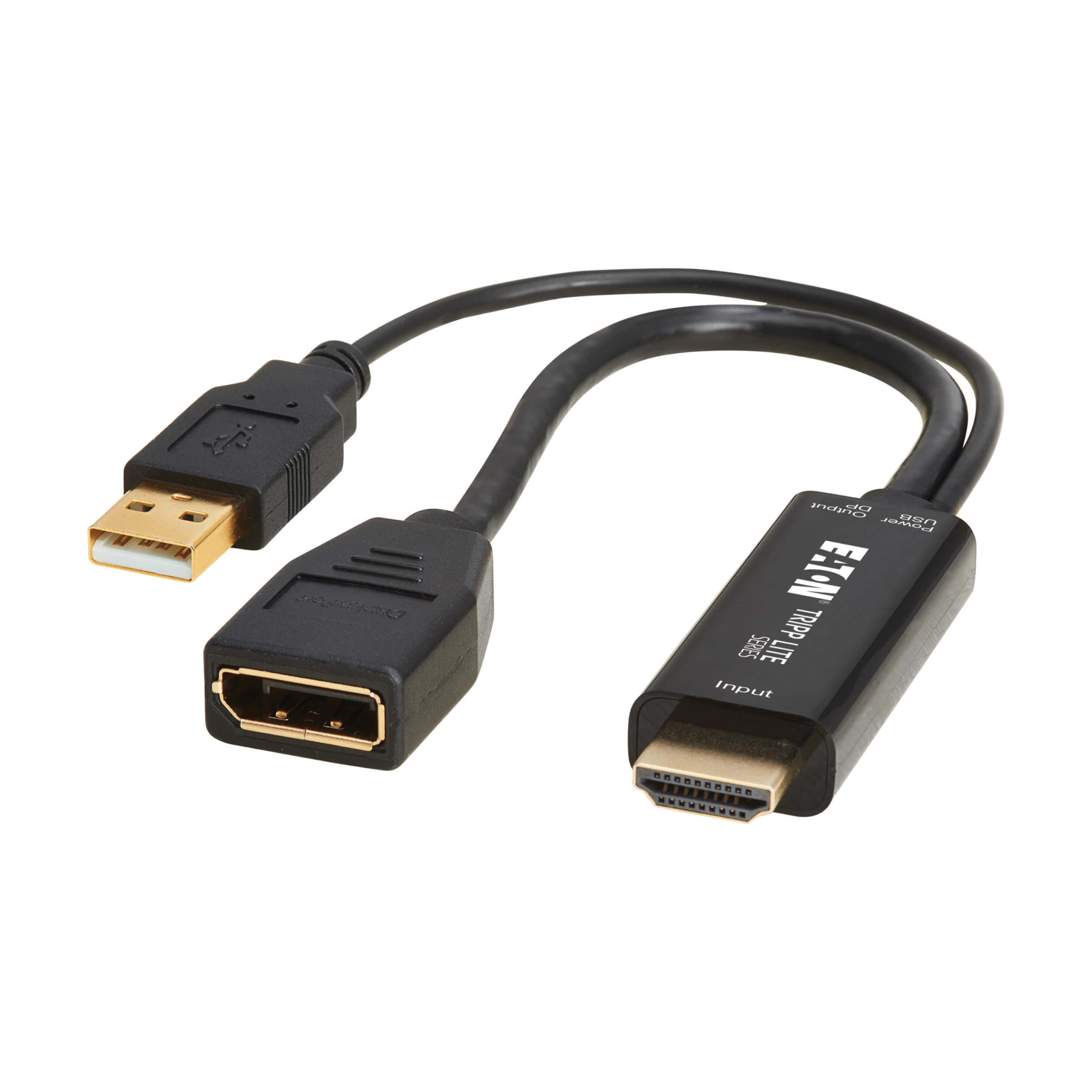 HDMI to DisplayPort Adapter, Male to Female, 4K 60Hz, 11-in. | Eaton