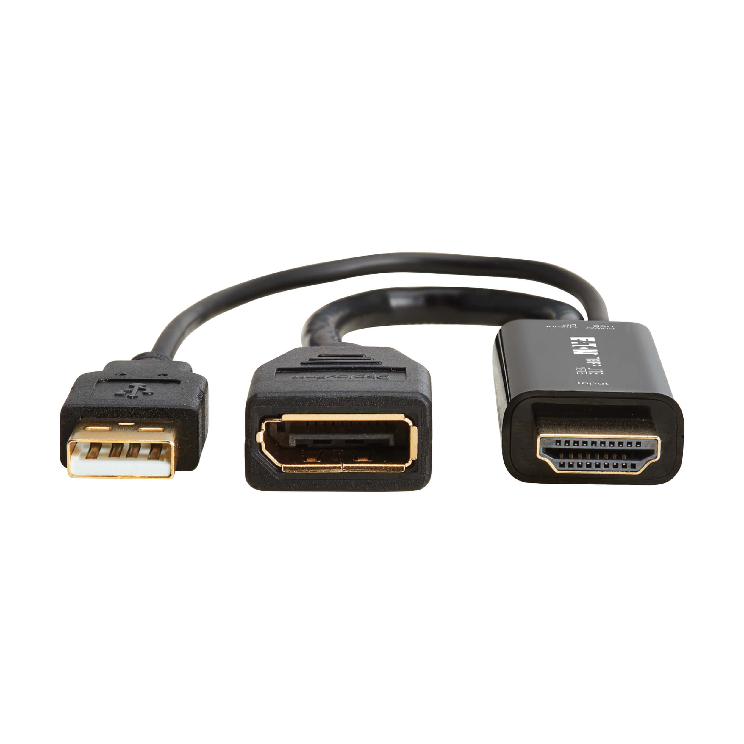 HDMI to DisplayPort Adapter, Male to Female, 4K 60Hz, 11-in. | Eaton