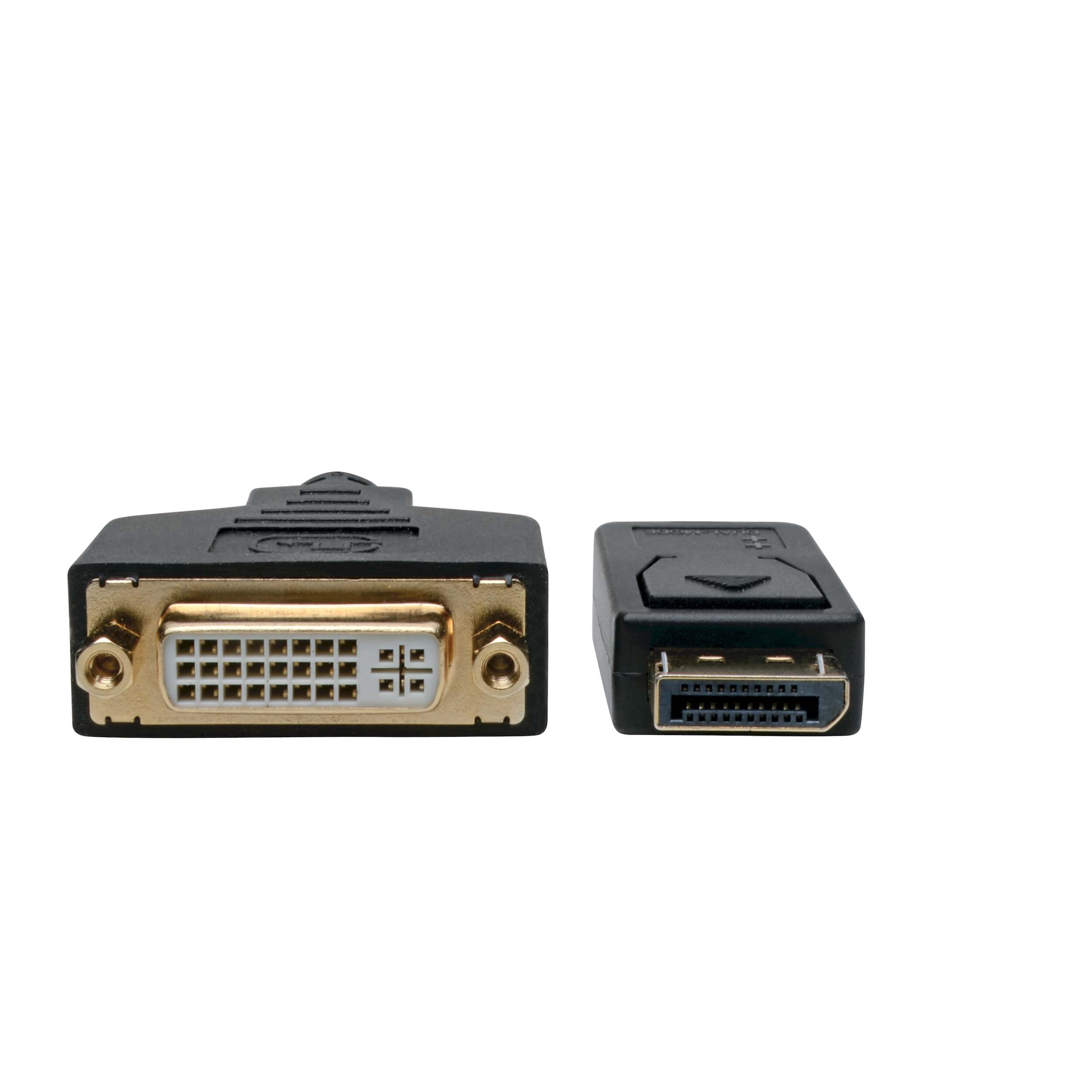 DisplayPort to DVI Adapter Video Converter, Black, 1 ft. | Eaton
