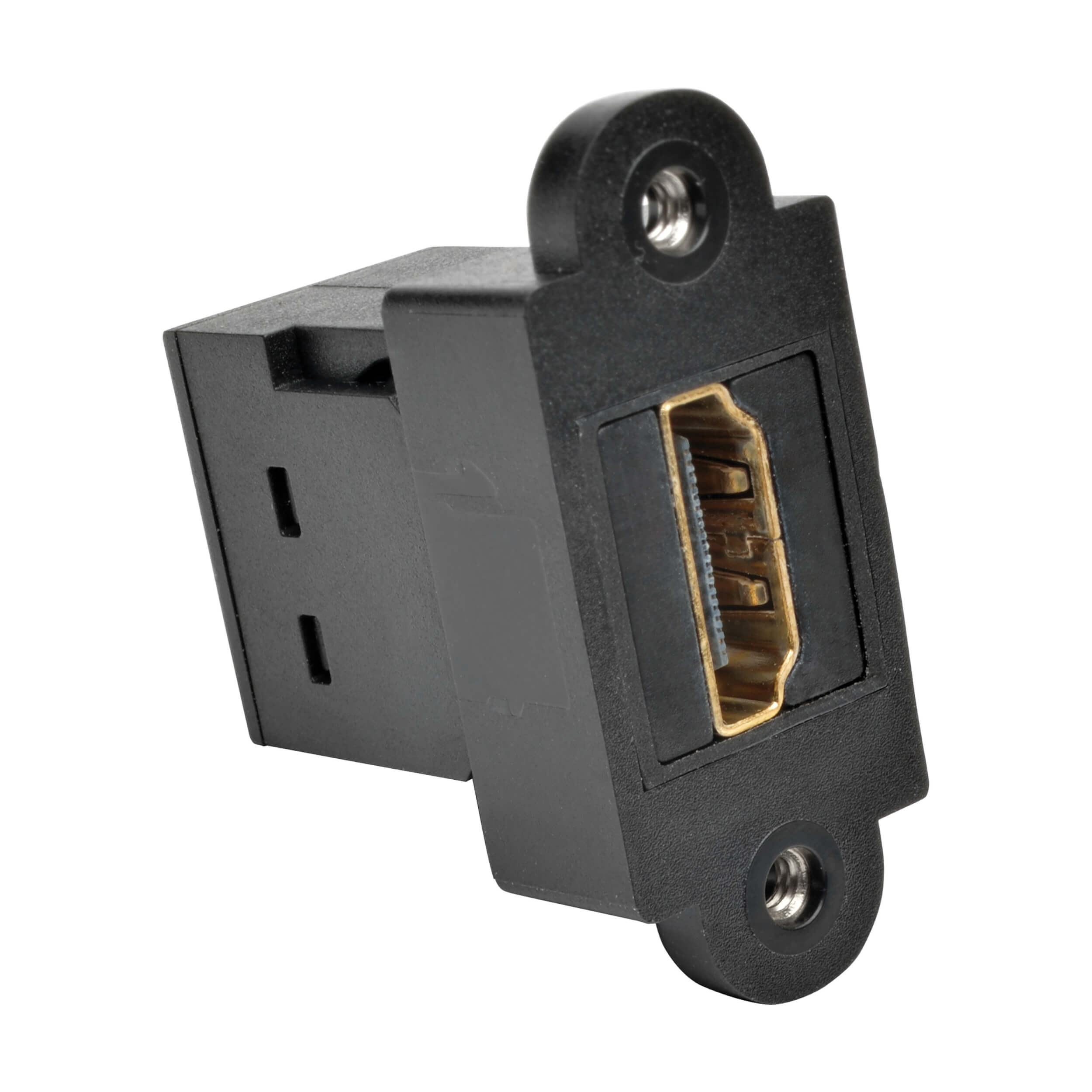HDMI All-in-One Keystone/Panel Mount Coupler, Black | Eaton
