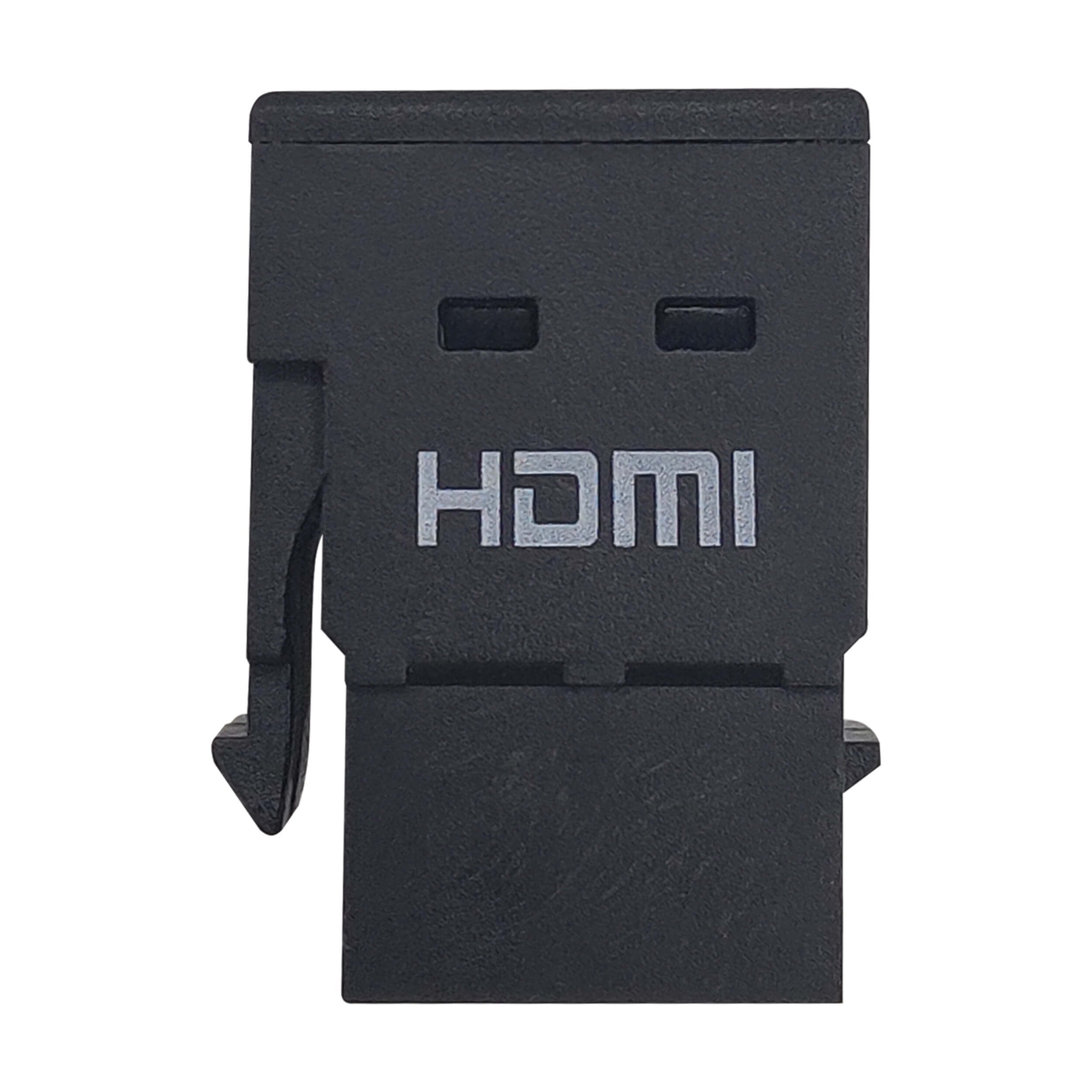 HDMI All-in-One Keystone/Panel Mount Coupler, Black, 8K 60Hz | Eaton