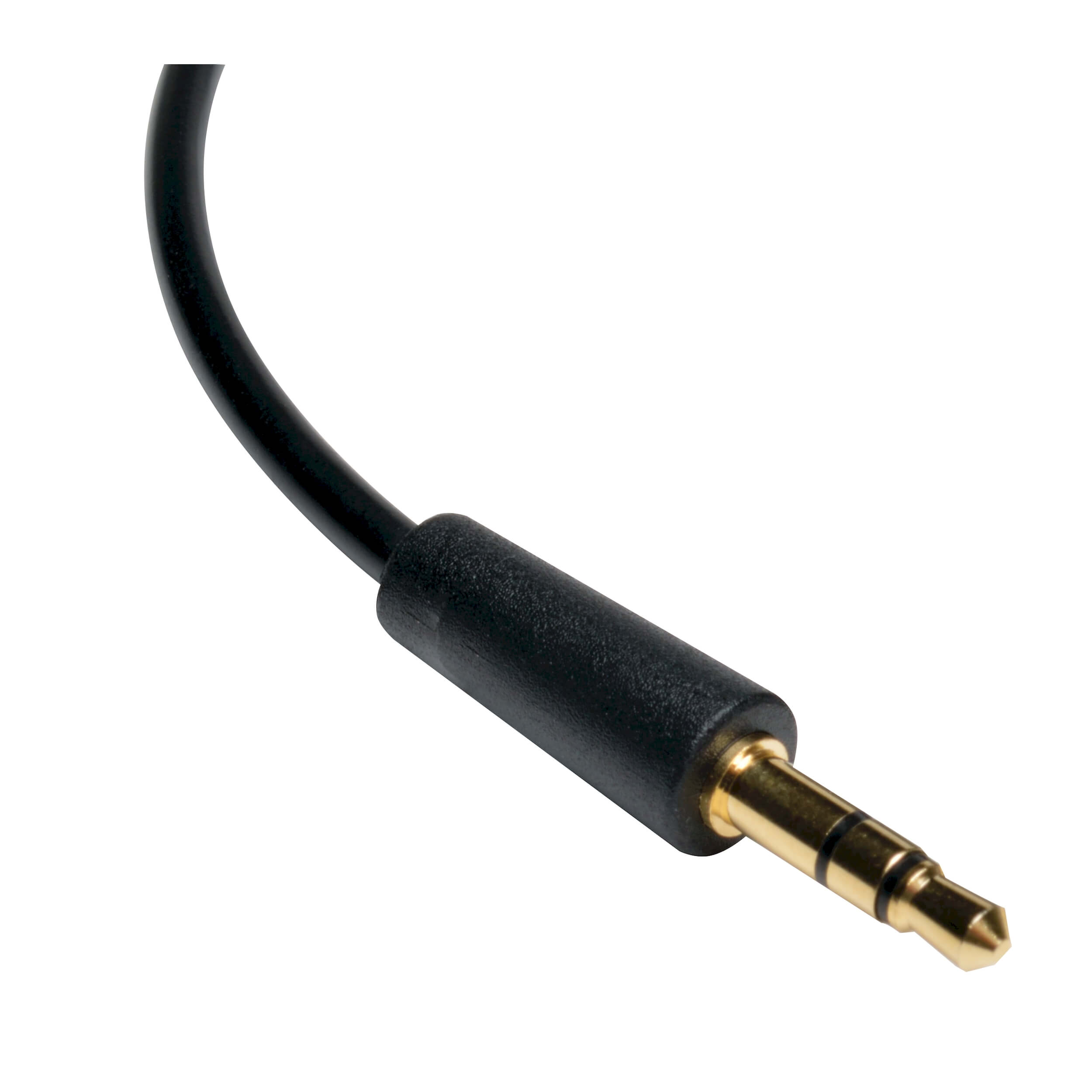 3.5mm Mini Stereo Audio Cable, Right Angle Plug, 3 ft. | Eaton