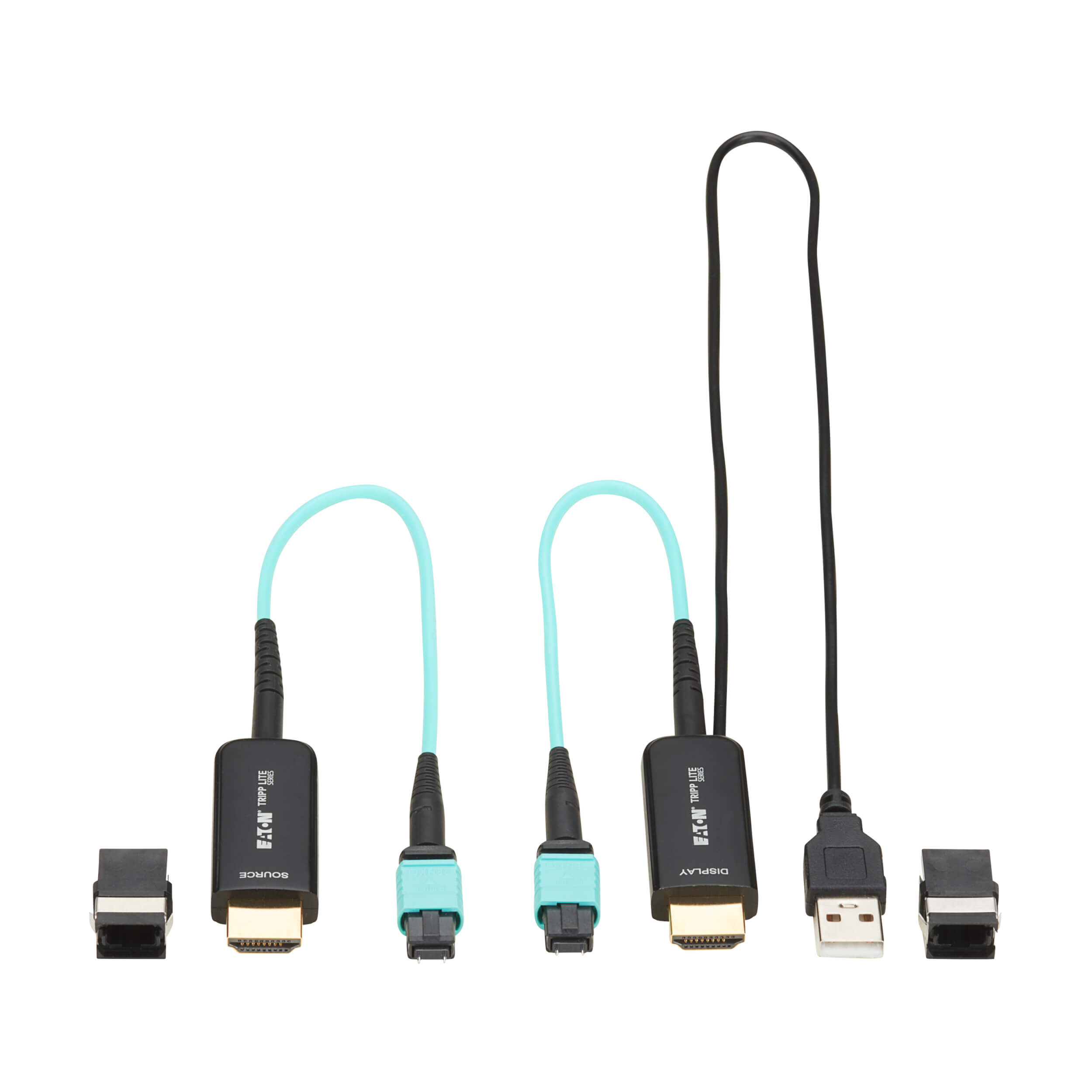HDMI Extender Terminations for MPO Fiber, HDMI, 4K, 60Hz, 328 ft | Eaton