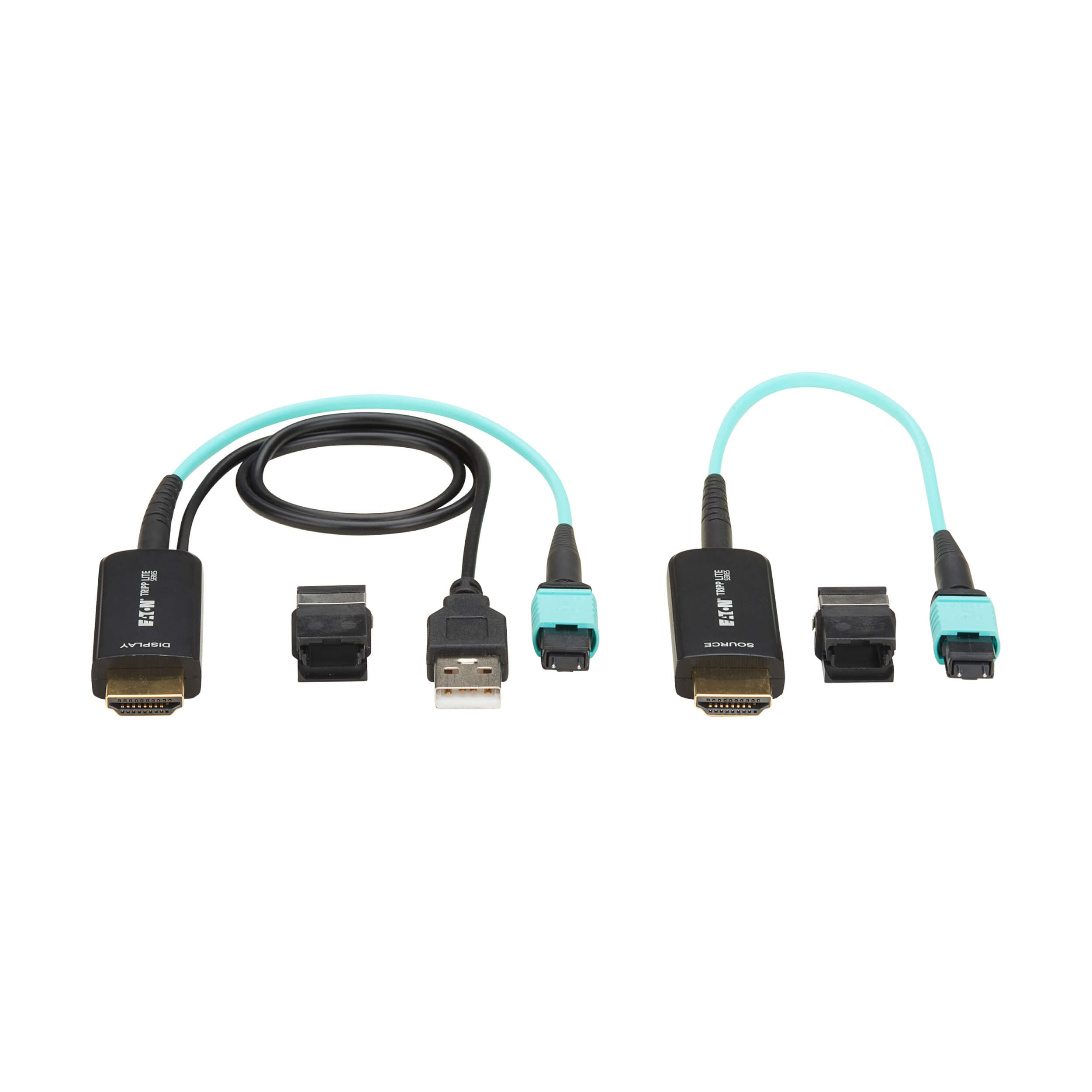 HDMI Extender Terminations for MPO Fiber, HDMI, 4K, 60Hz, 328 ft | Eaton