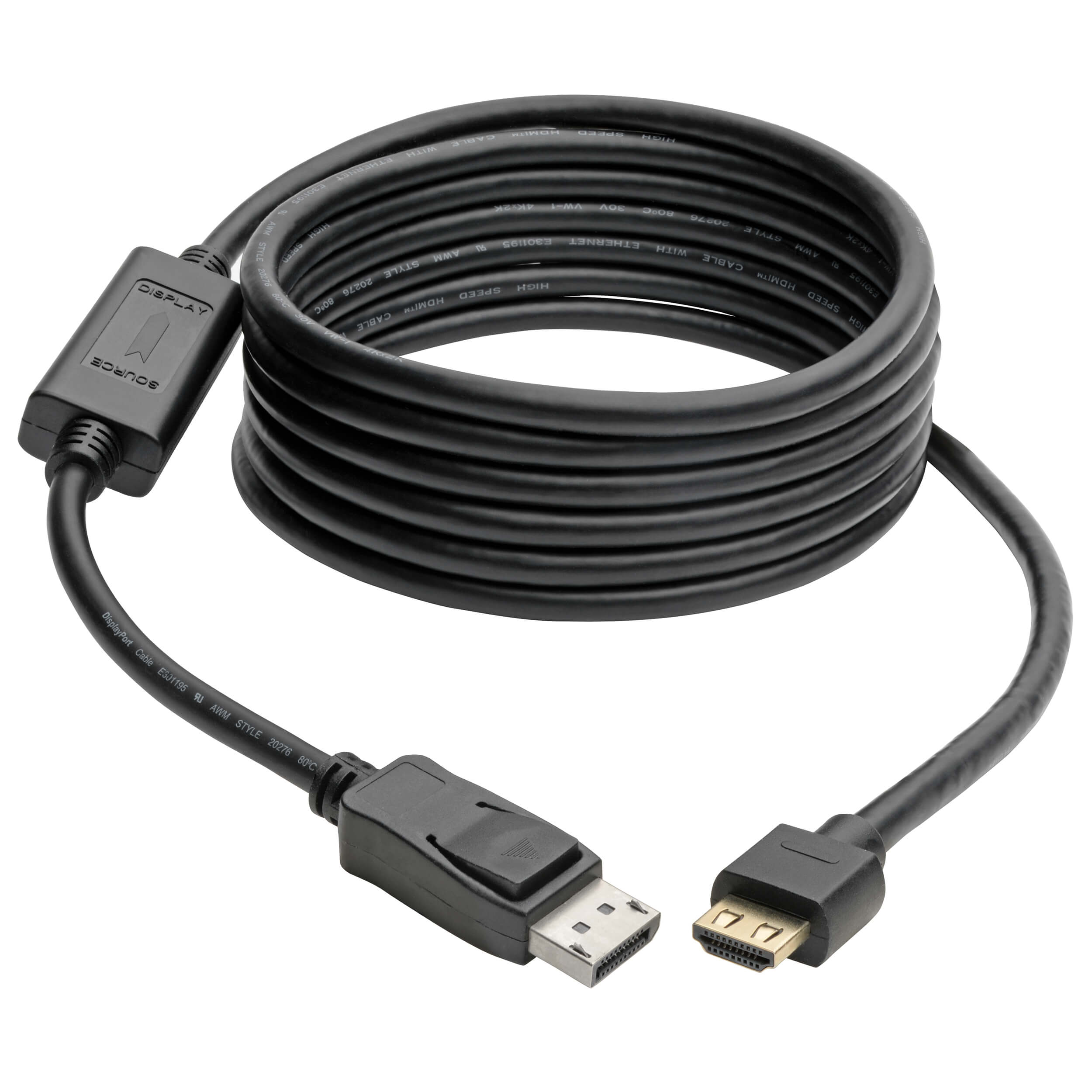 Displayport to HDMI Active Cable, 4K, HDR, DSC, 10 ft. | Eaton