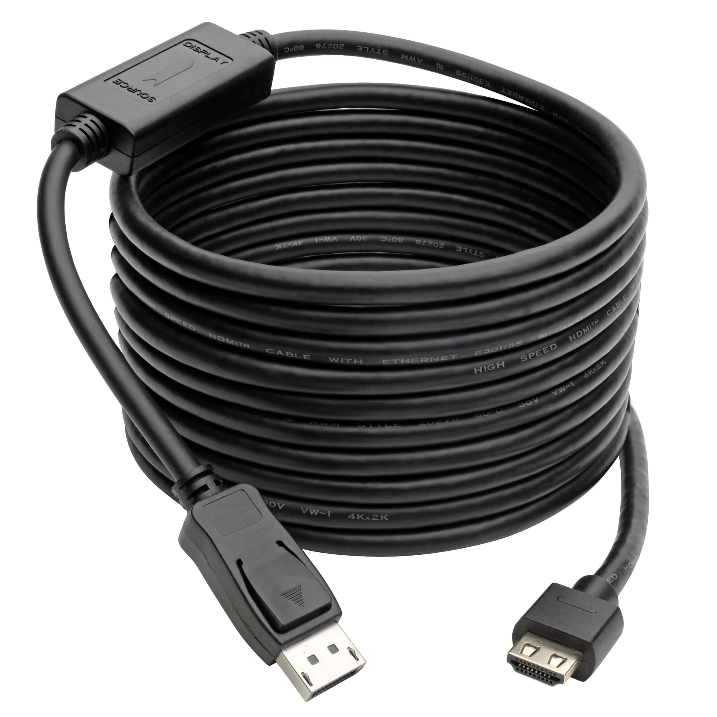 Displayport to HDMI Active Cable, 4K, HDR, DSC, 15 ft. | Eaton
